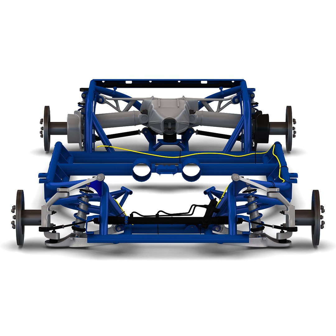 Corvette Chassis 2 3ds