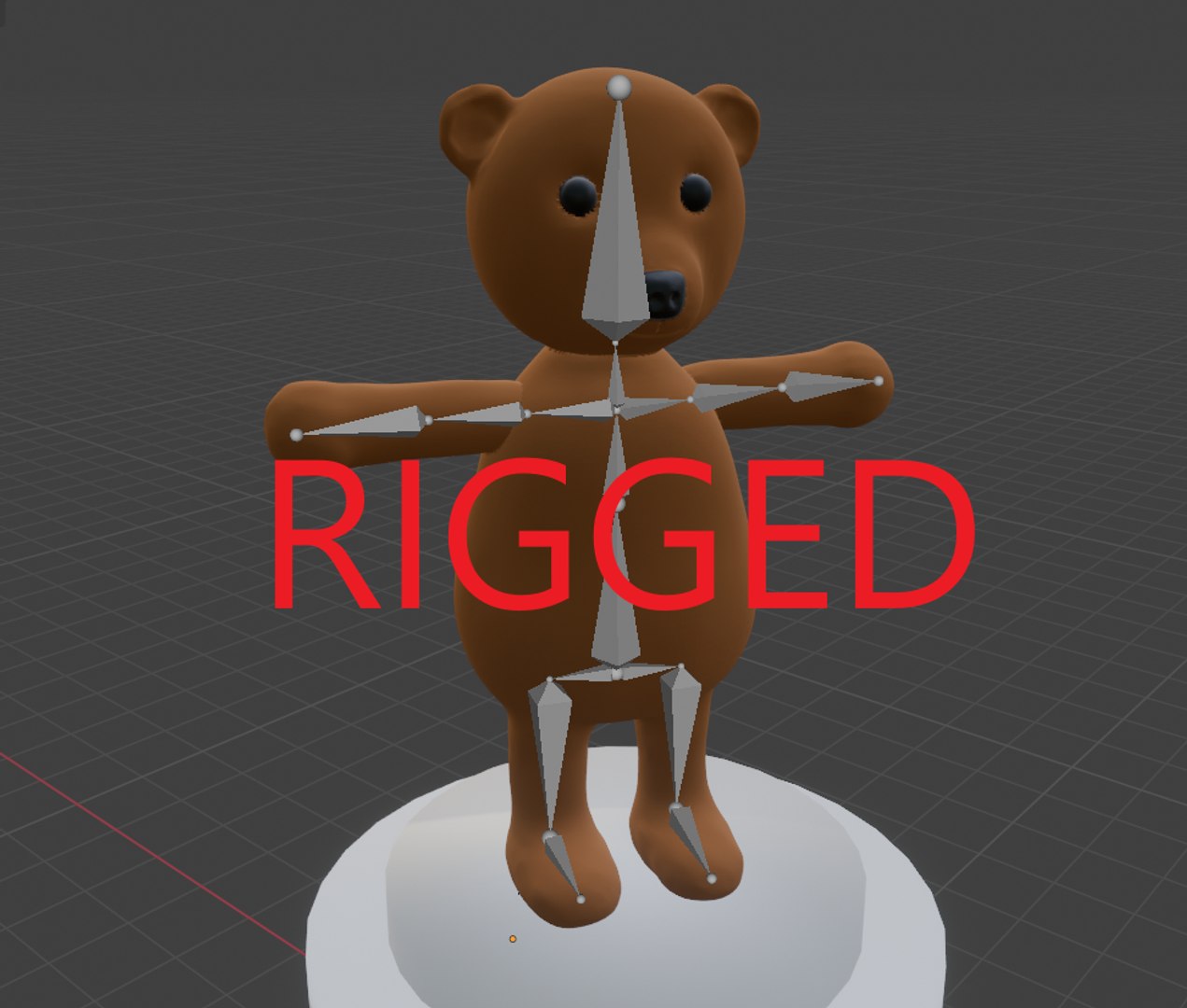 Teddy Bear 3D - TurboSquid 2216616