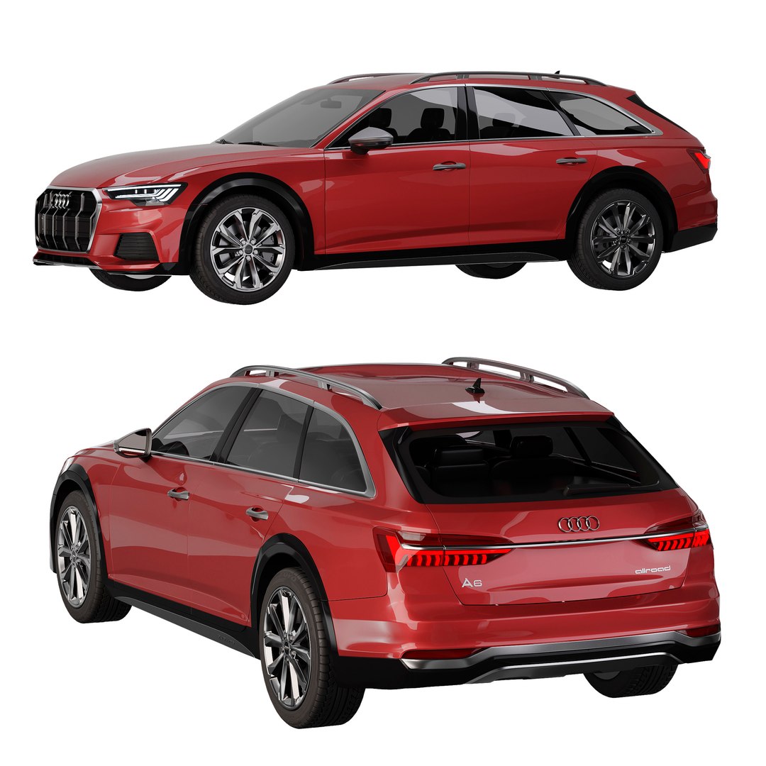 Audi A6 Allroad Quattro 3D Model - TurboSquid 2323304