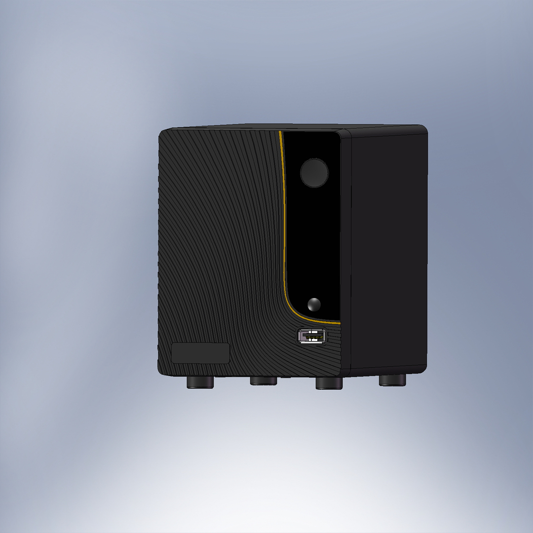 3d Cad Zyxel Nsa 320 Model