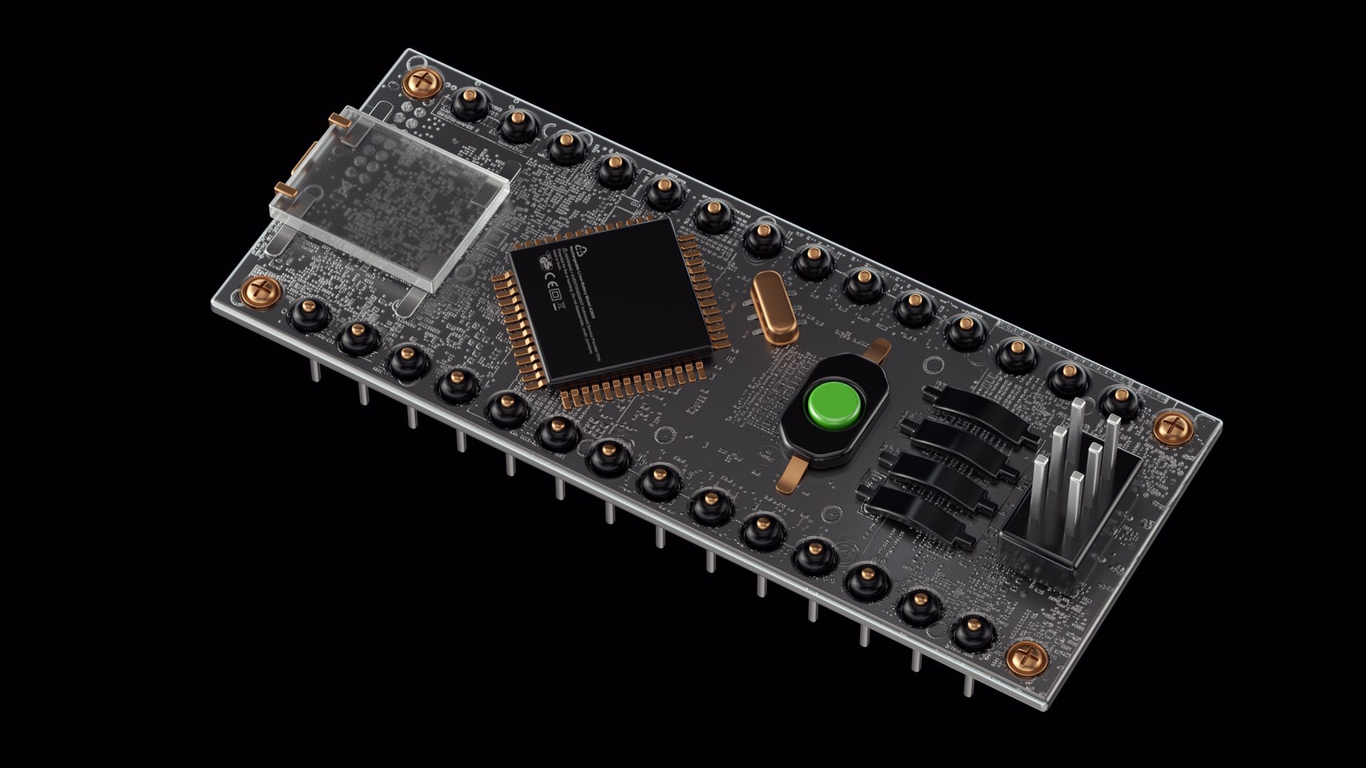 3D Computer Circuit Board Electronic Components Model - TurboSquid 2251070