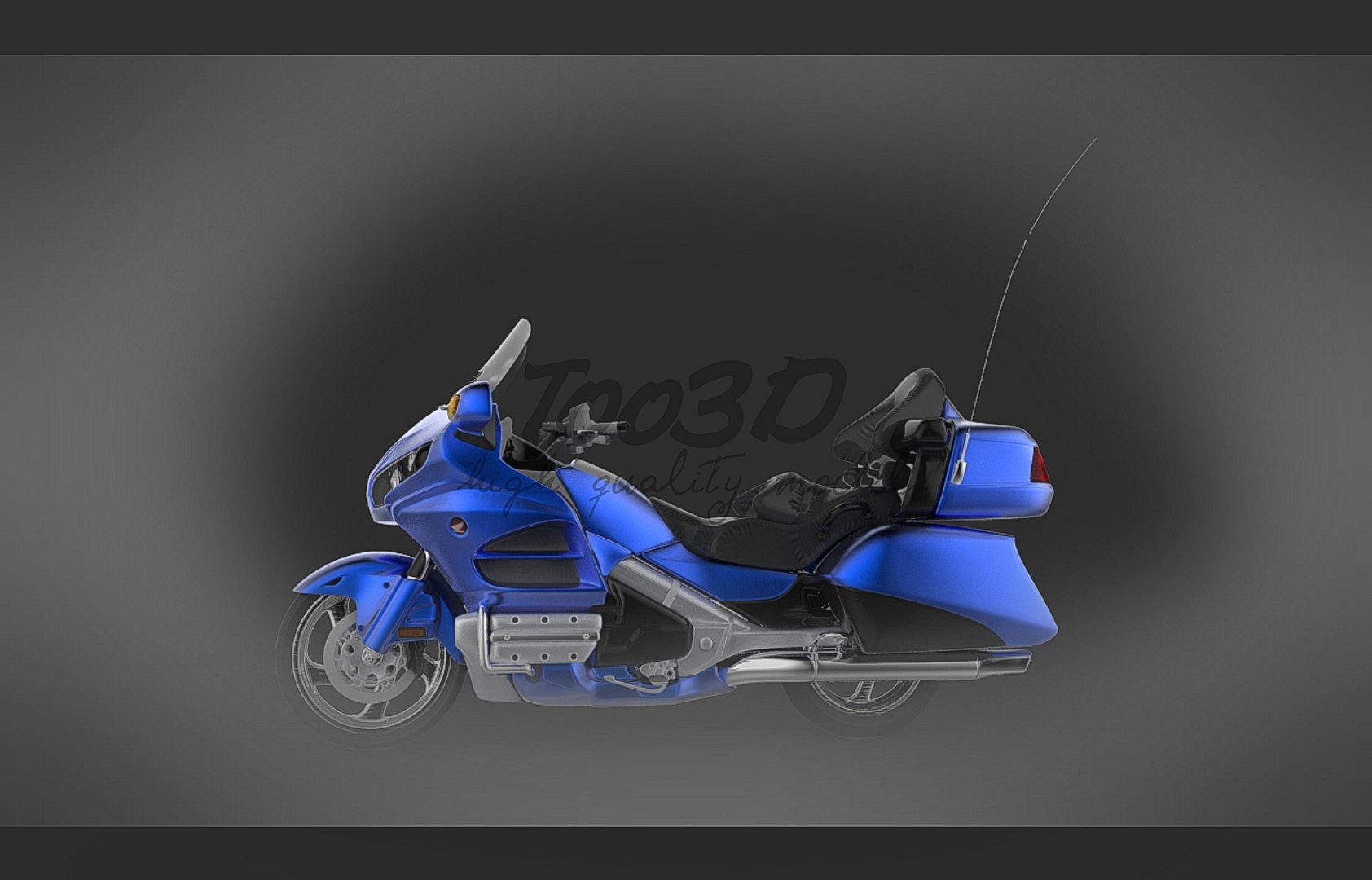 3d Honda Goldwing