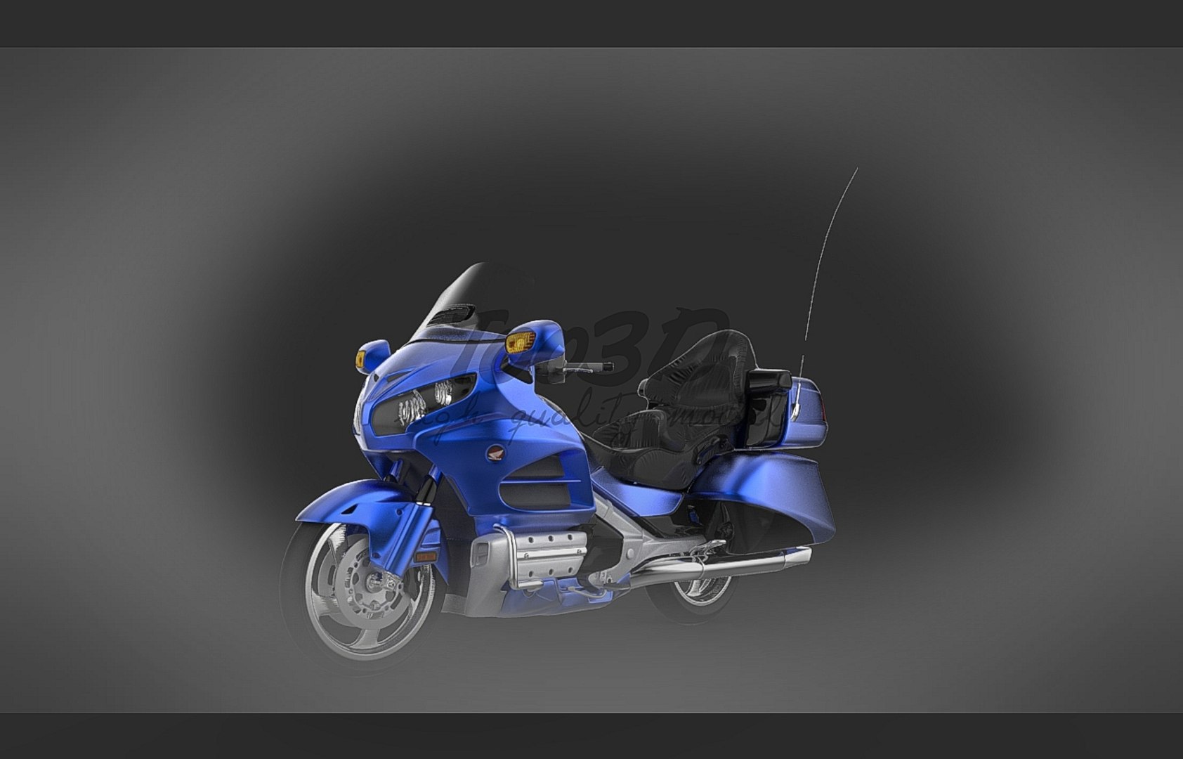 3d honda goldwing