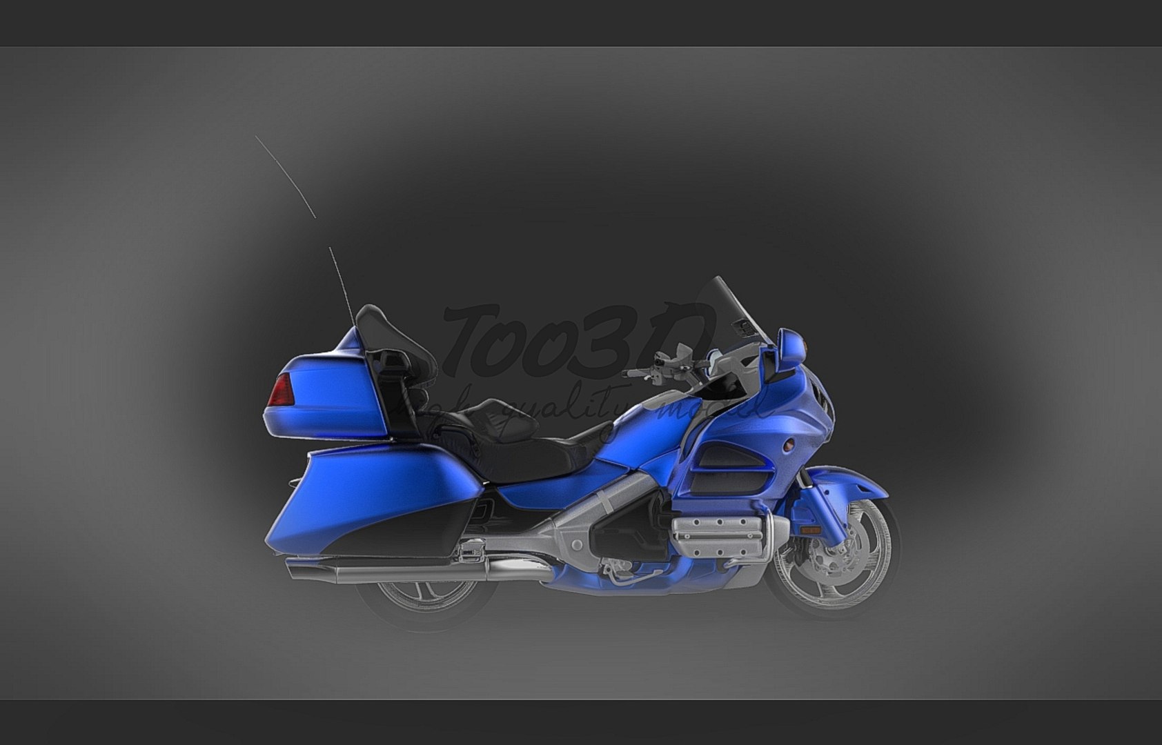 3d Honda Goldwing