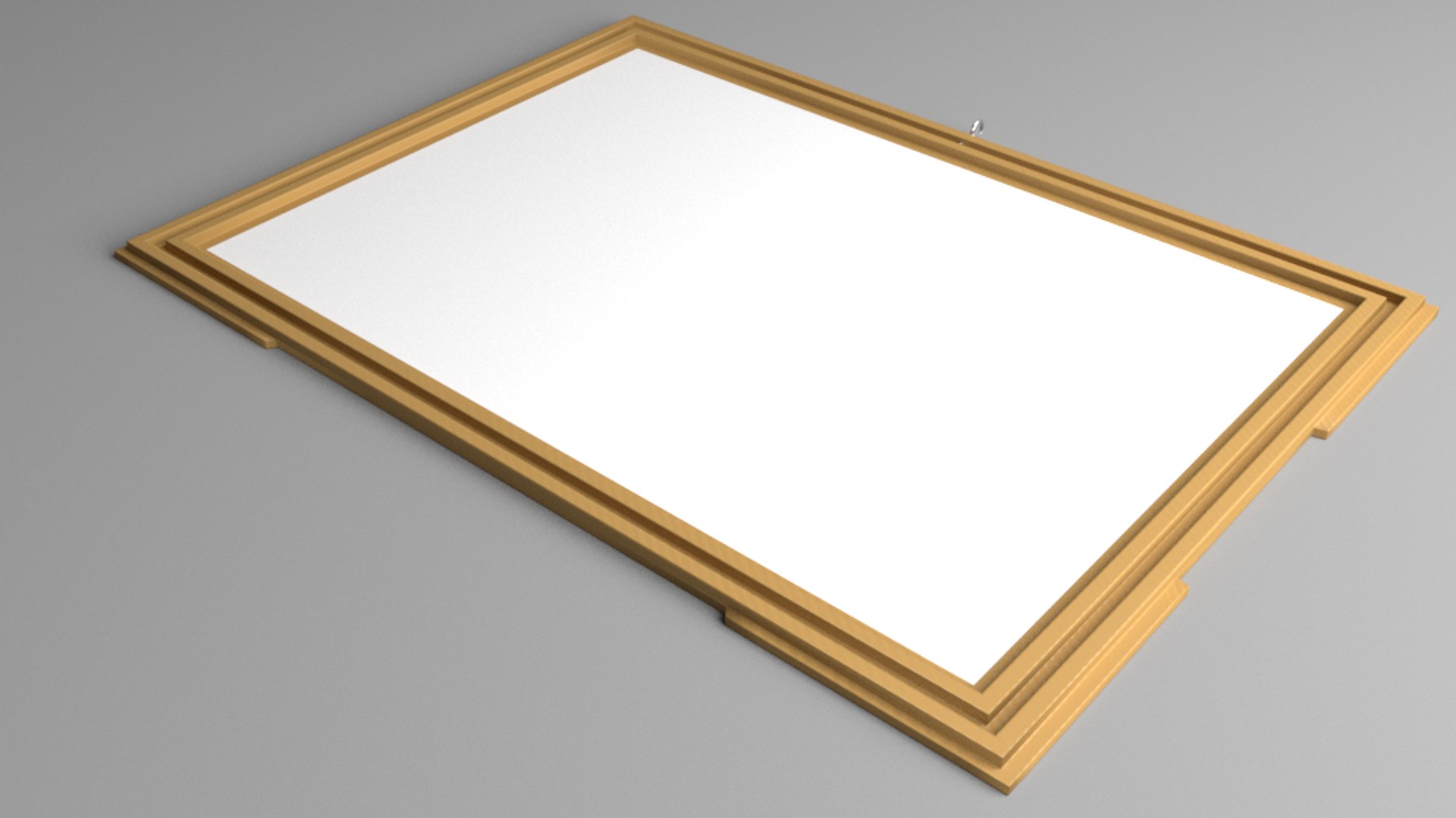 Rectangle Picture Frame 3D Model - TurboSquid 1544462