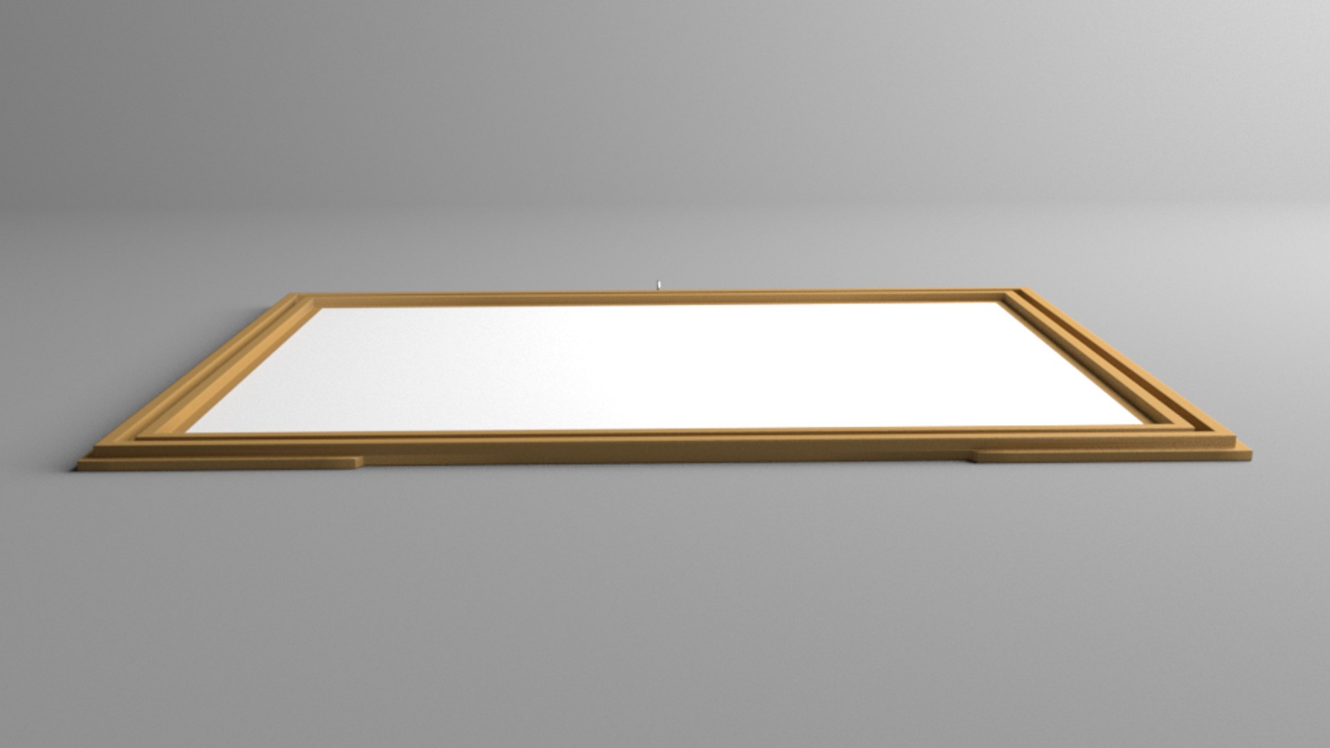 Rectangle Picture Frame 3D Model - TurboSquid 1544462