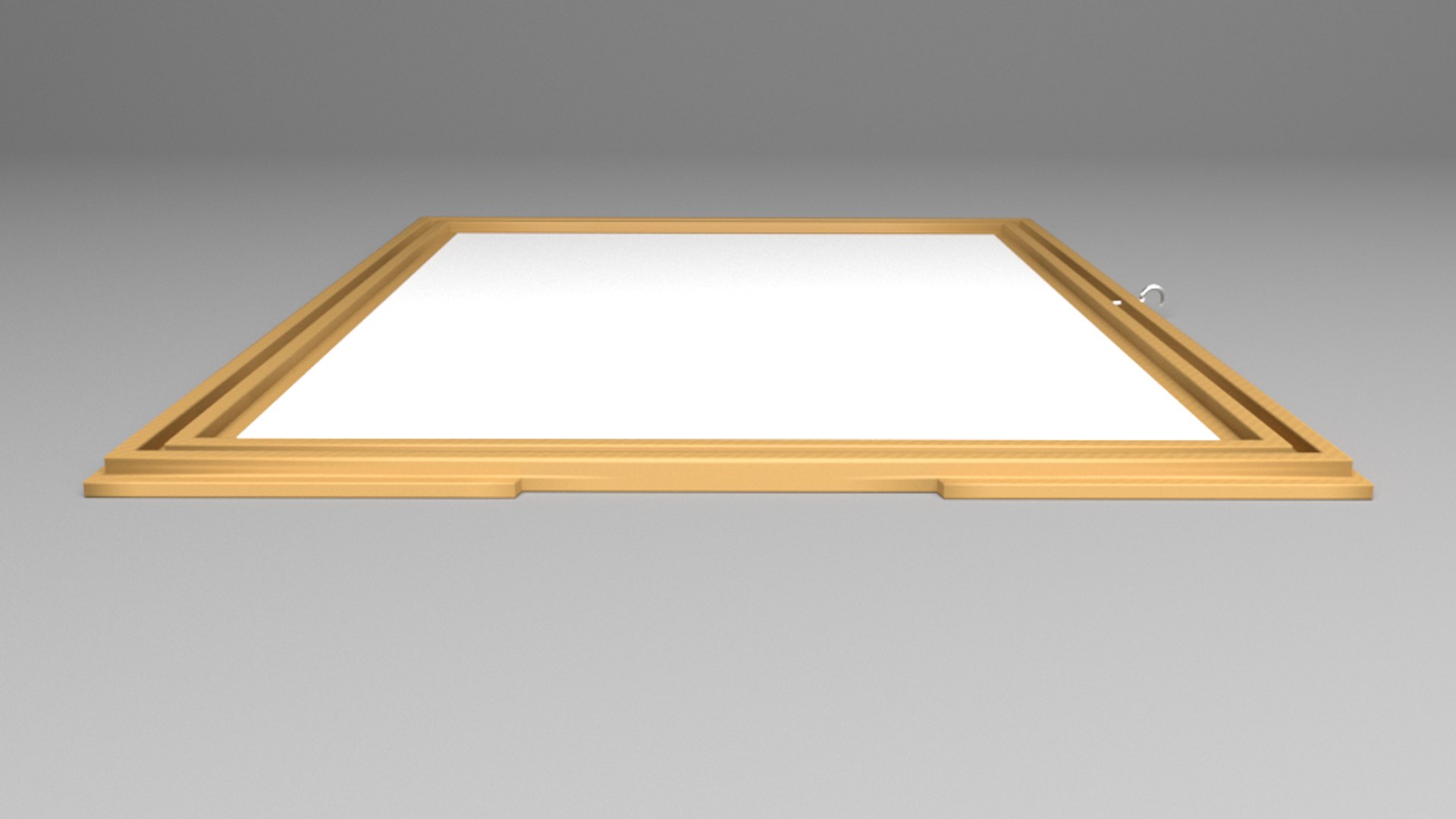 Rectangle Picture Frame 3D Model - TurboSquid 1544462
