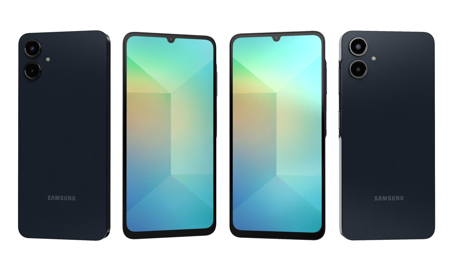 Samsung Galaxy A06 All Colors 3D Model - TurboSquid 2271308