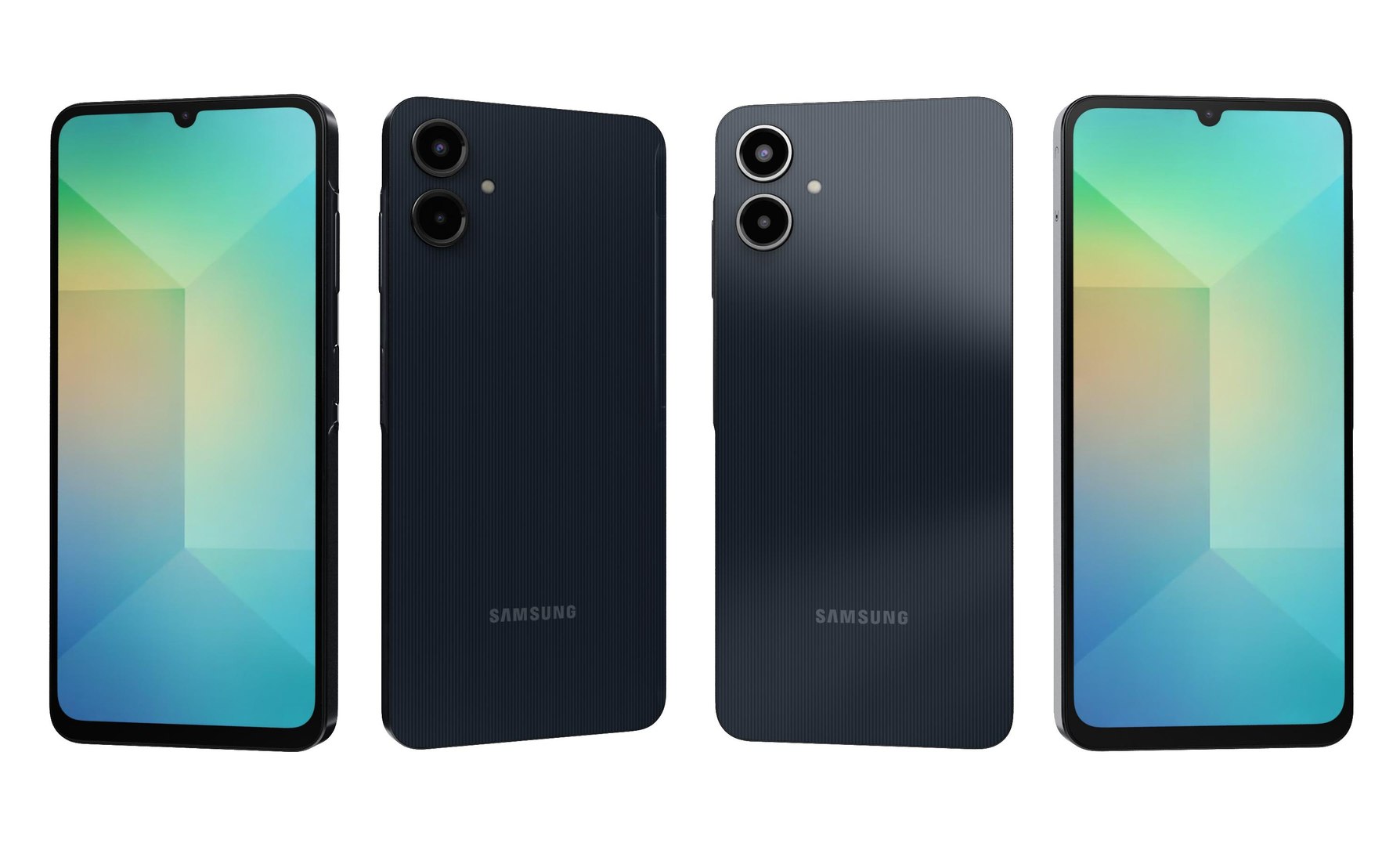 Samsung Galaxy A06 All Colors 3D Model - TurboSquid 2271308
