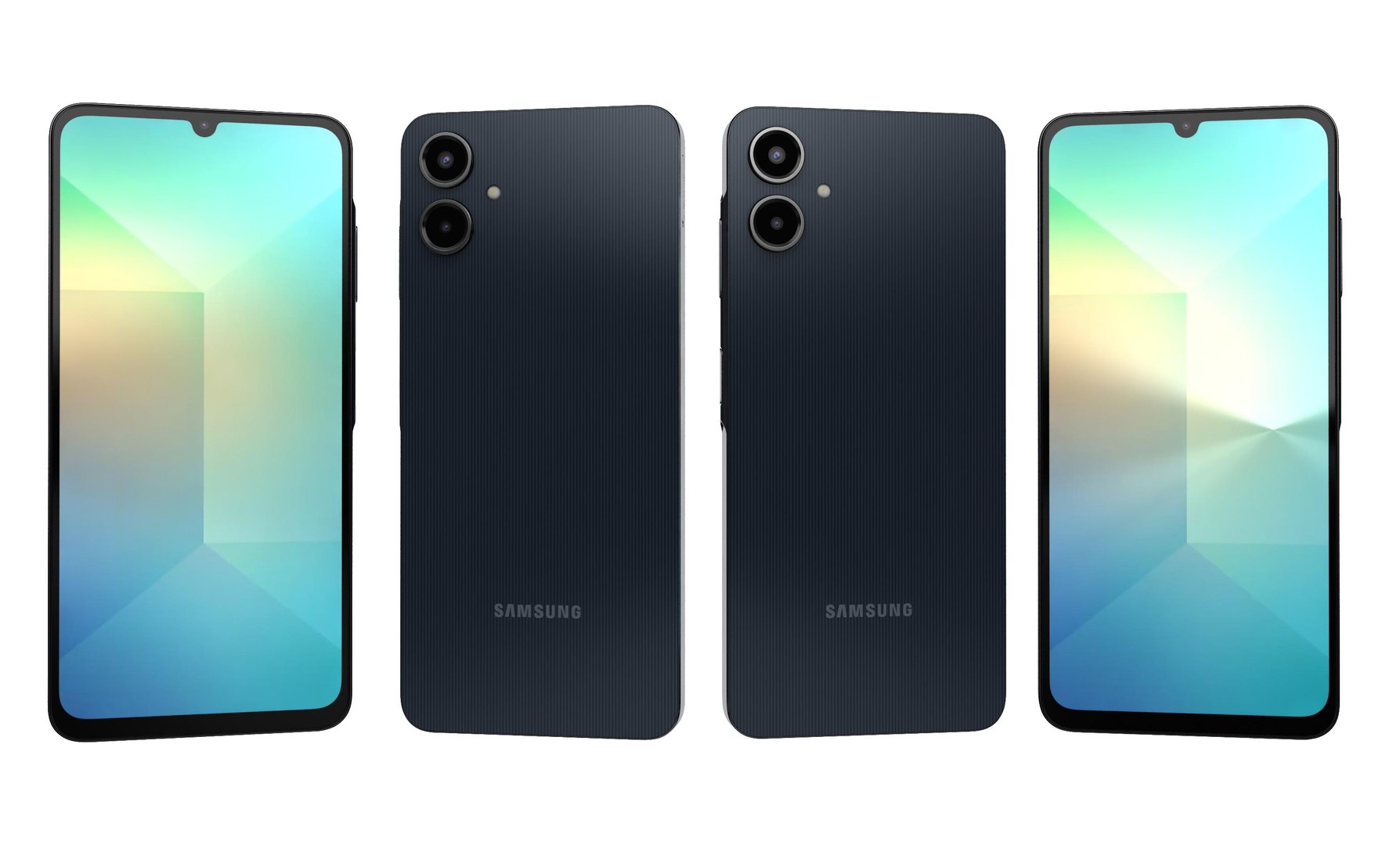 Samsung Galaxy A06 All Colors 3D Model - TurboSquid 2271308