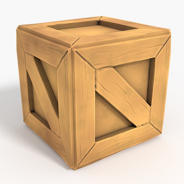 3D Sculpted Crate model - TurboSquid 2010568