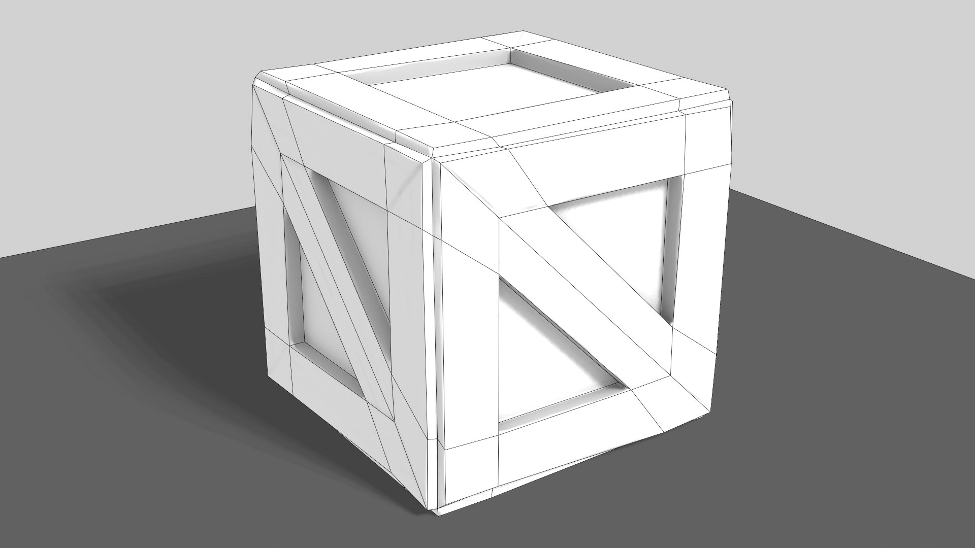 3D Sculpted Crate model - TurboSquid 2010568