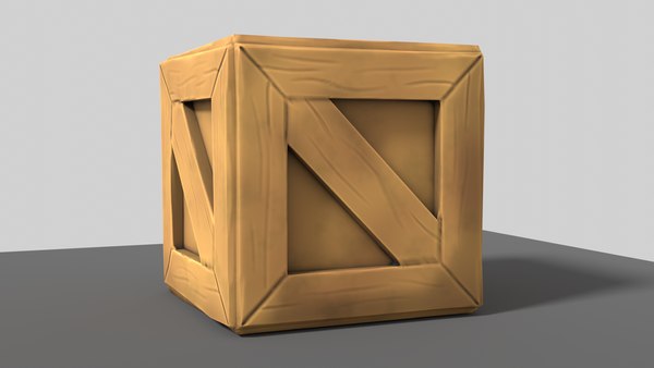 3D Sculpted Crate model - TurboSquid 2010568