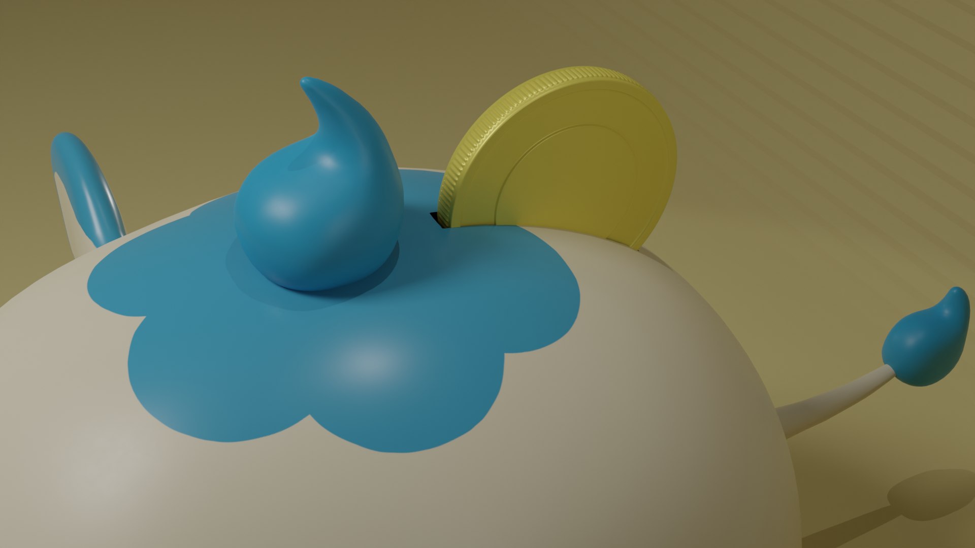 Piggybank Teafant Palworld 3D - TurboSquid 2208254