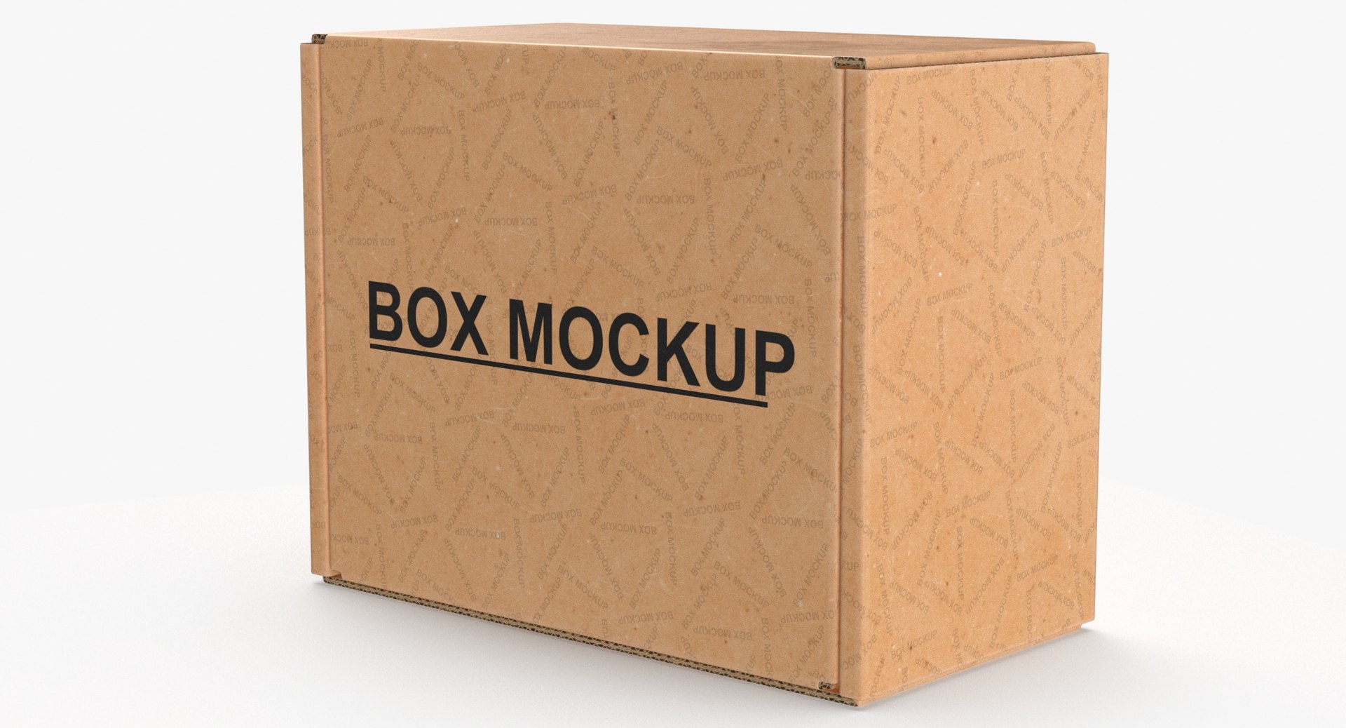 Spine Box Packaging Type 01 Different Poses Blank And Generic Model ...