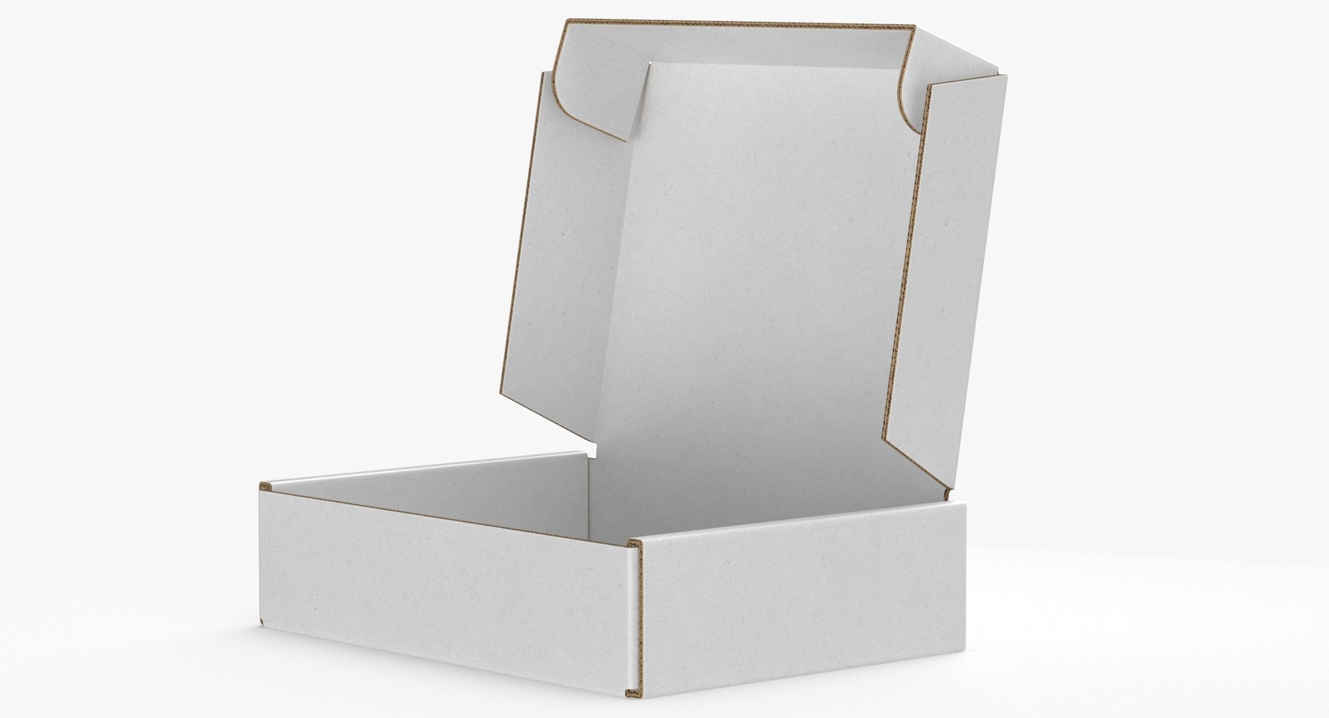 Spine Box Packaging Type 01 Different Poses Blank And Generic Model ...