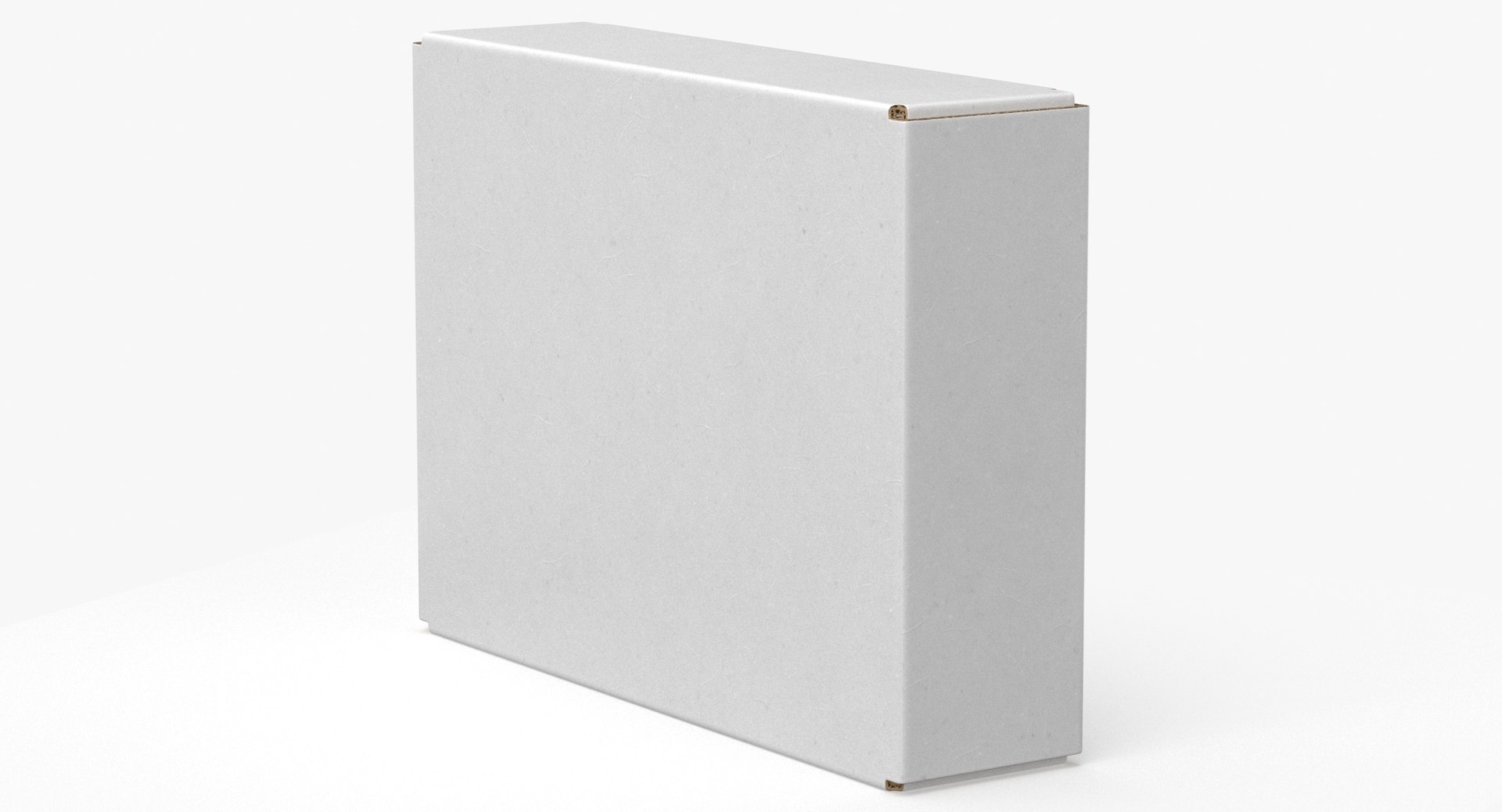 Spine Box Packaging Type 01 Different Poses Blank And Generic Model ...