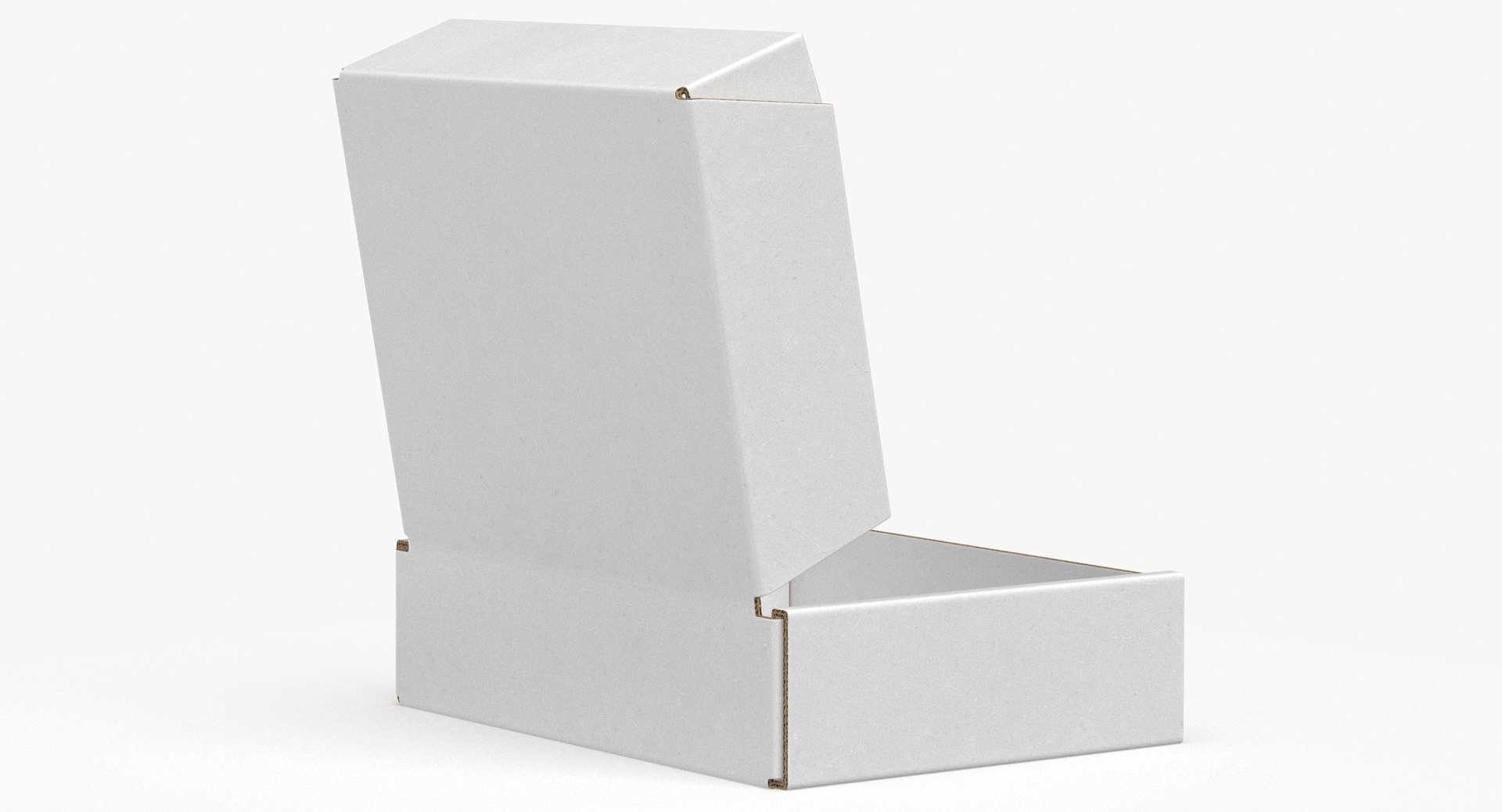 Spine Box Packaging Type 01 Different Poses Blank And Generic Model ...