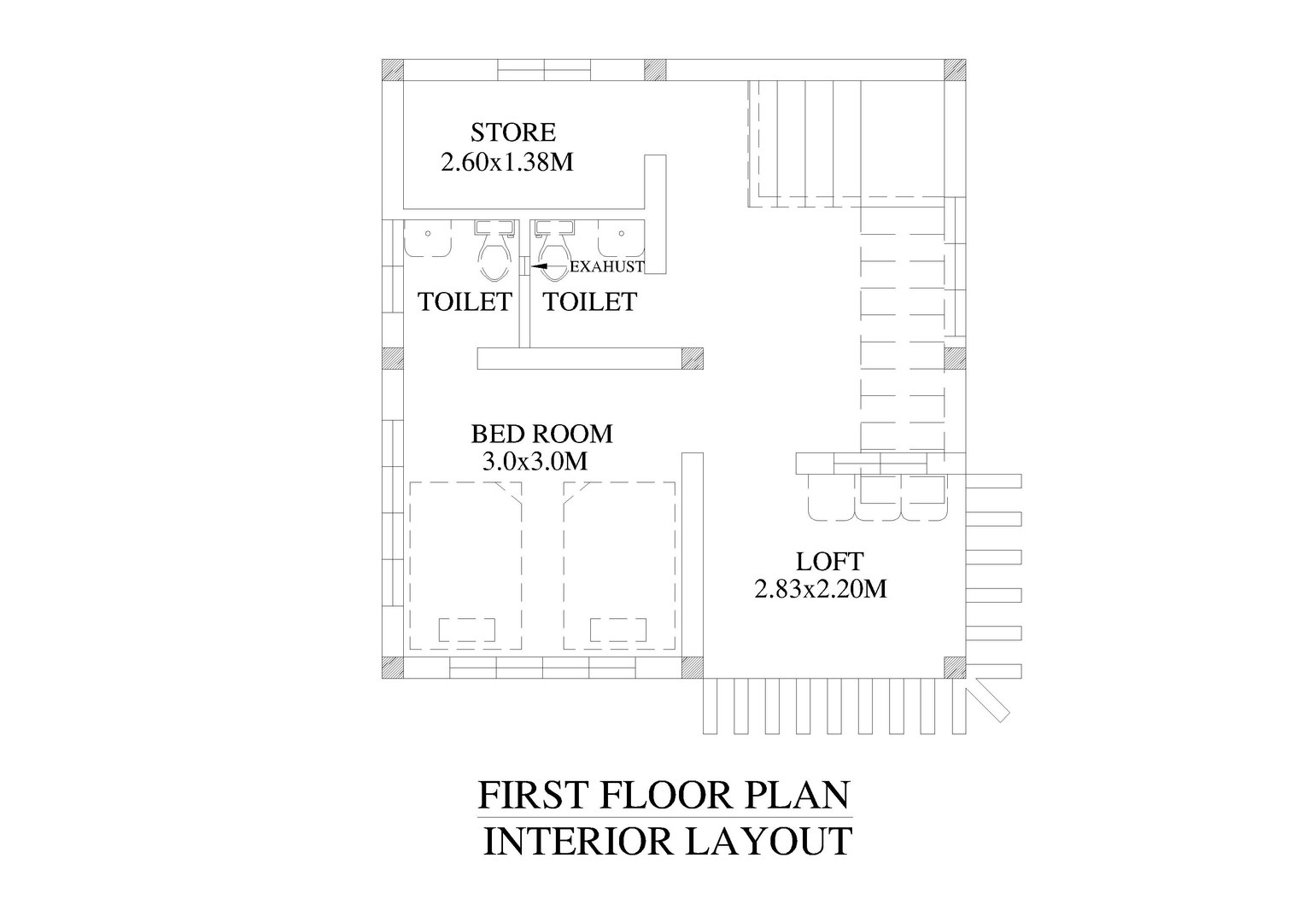 Design 45 M2 House 3D Model - TurboSquid 1631121