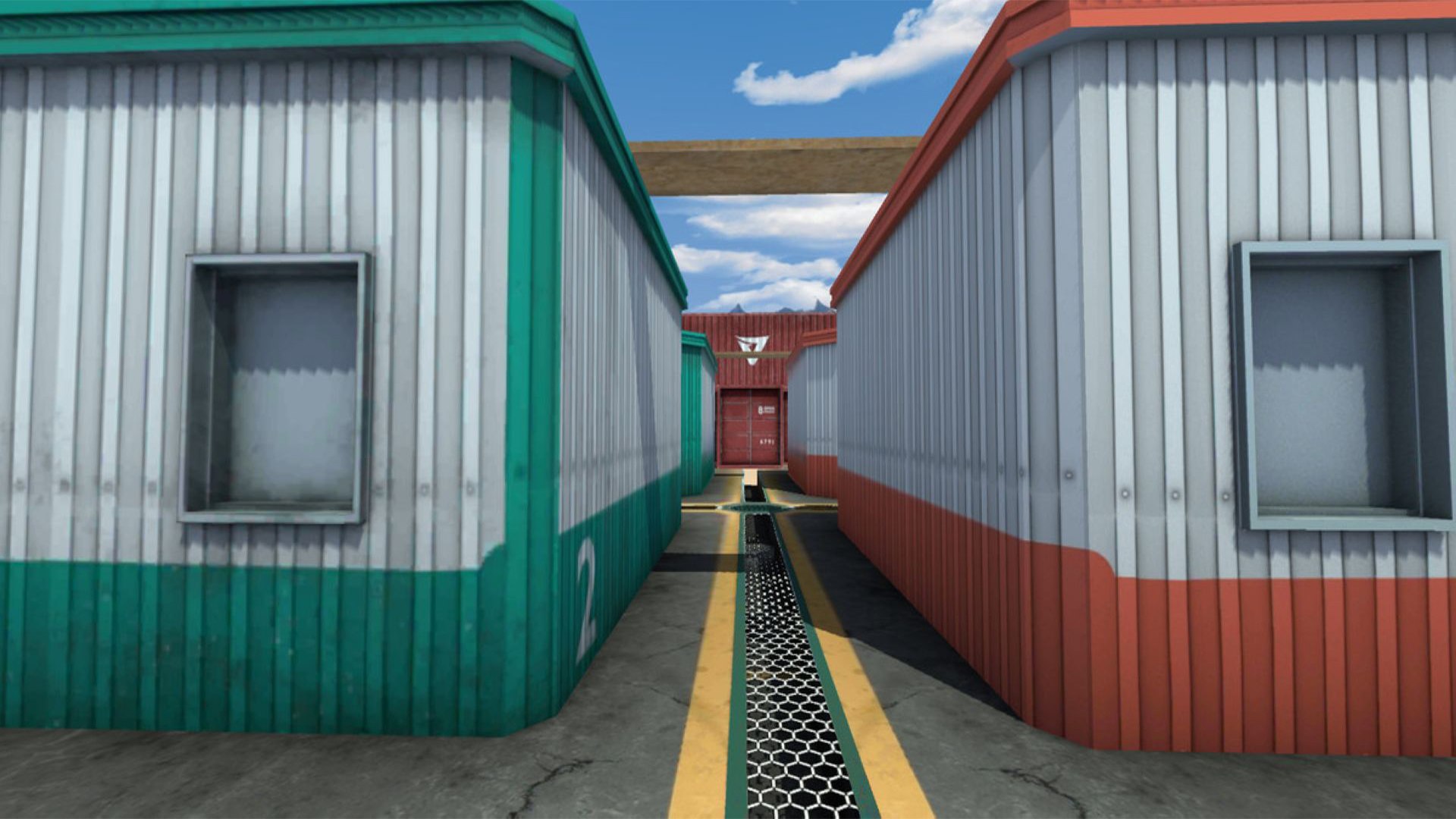 Mobile FPS Game Environment Map Cs Ice World Counter Strike Low Poly ...