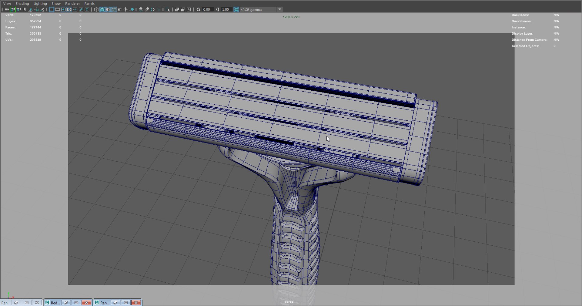Razor Gillette Blade Model - TurboSquid 1475399