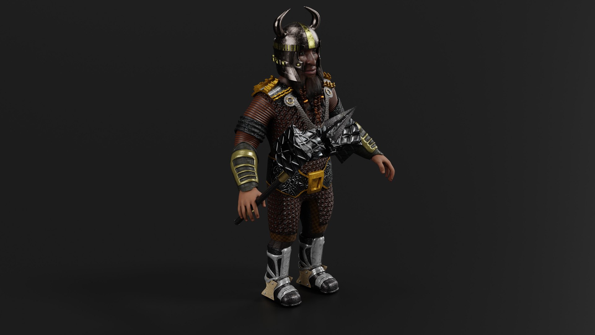 Dwarf 3D Model - TurboSquid 2179361