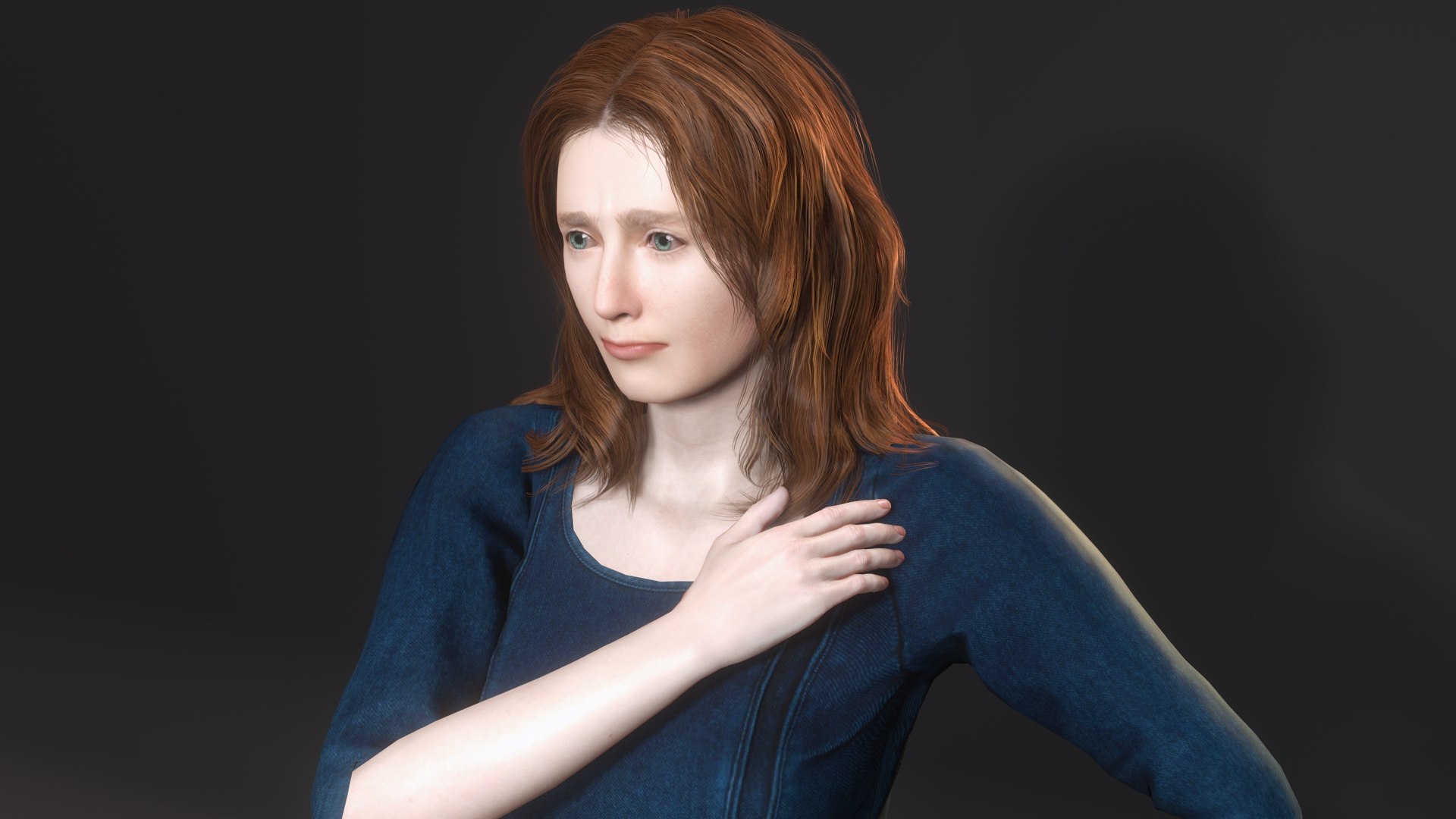 3D Realistic 3D Female Character - Fashionable Outfit And Pose Ready ...