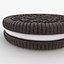 Realistic Oreo Cookie Obj