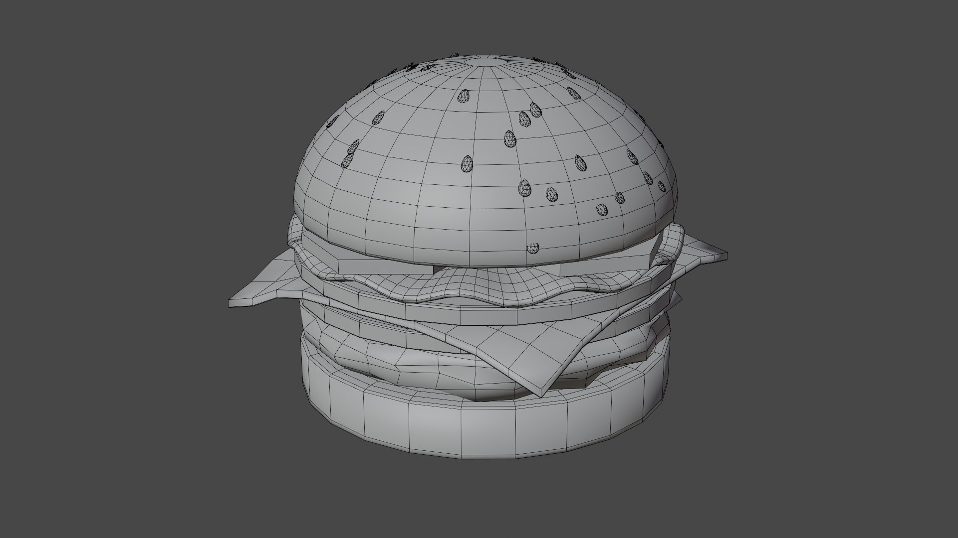 Hamburger 3D Model - TurboSquid 2165394