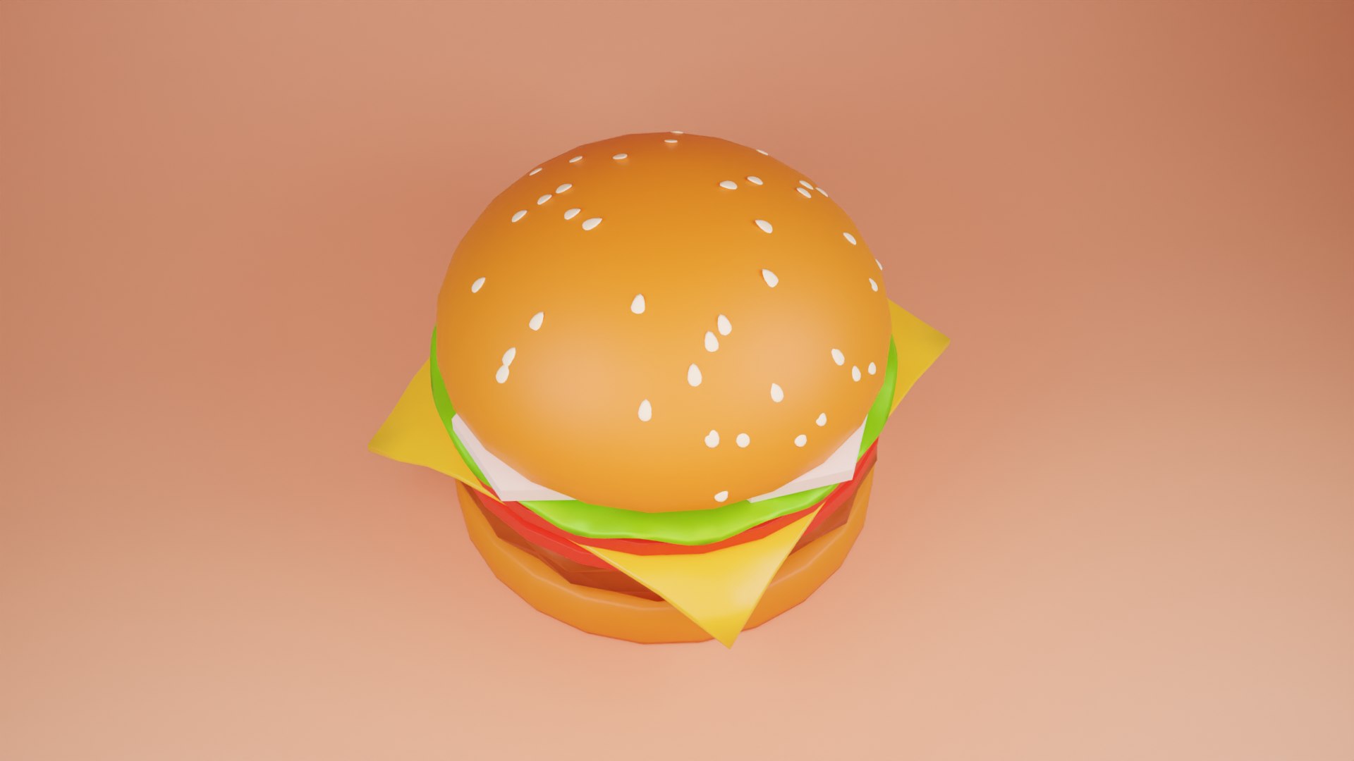 Hamburger 3D Model - TurboSquid 2165394