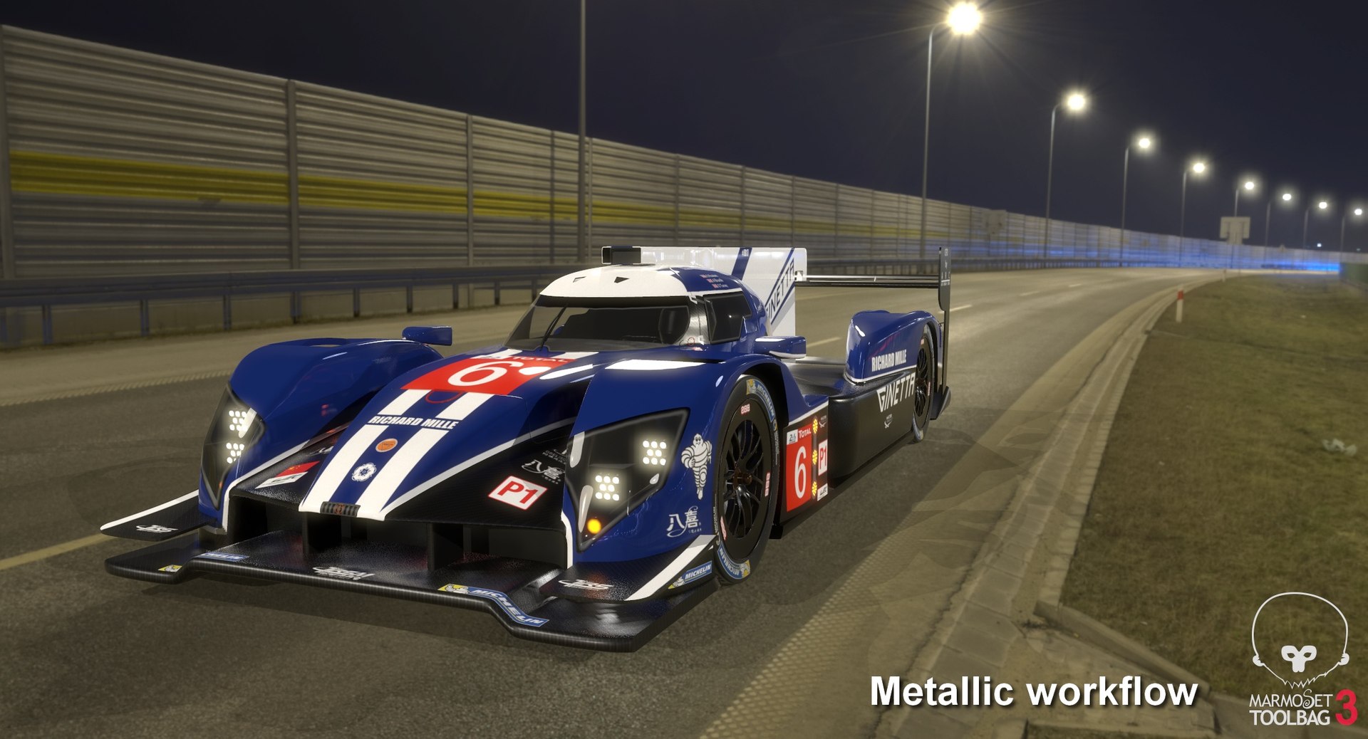 Cefc trsm racing ginetta 3D model - TurboSquid 1345758