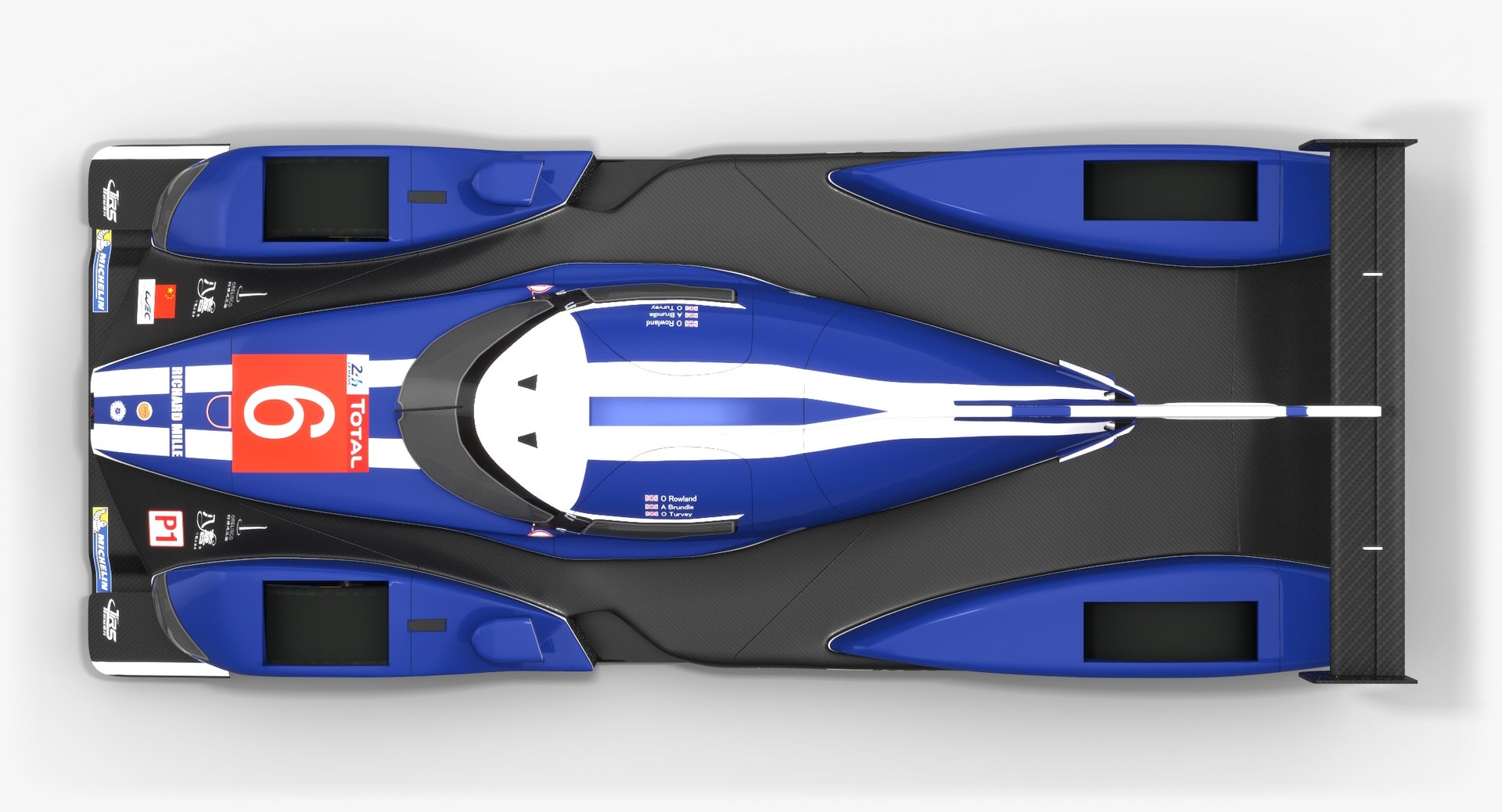 Cefc trsm racing ginetta 3D model - TurboSquid 1345758