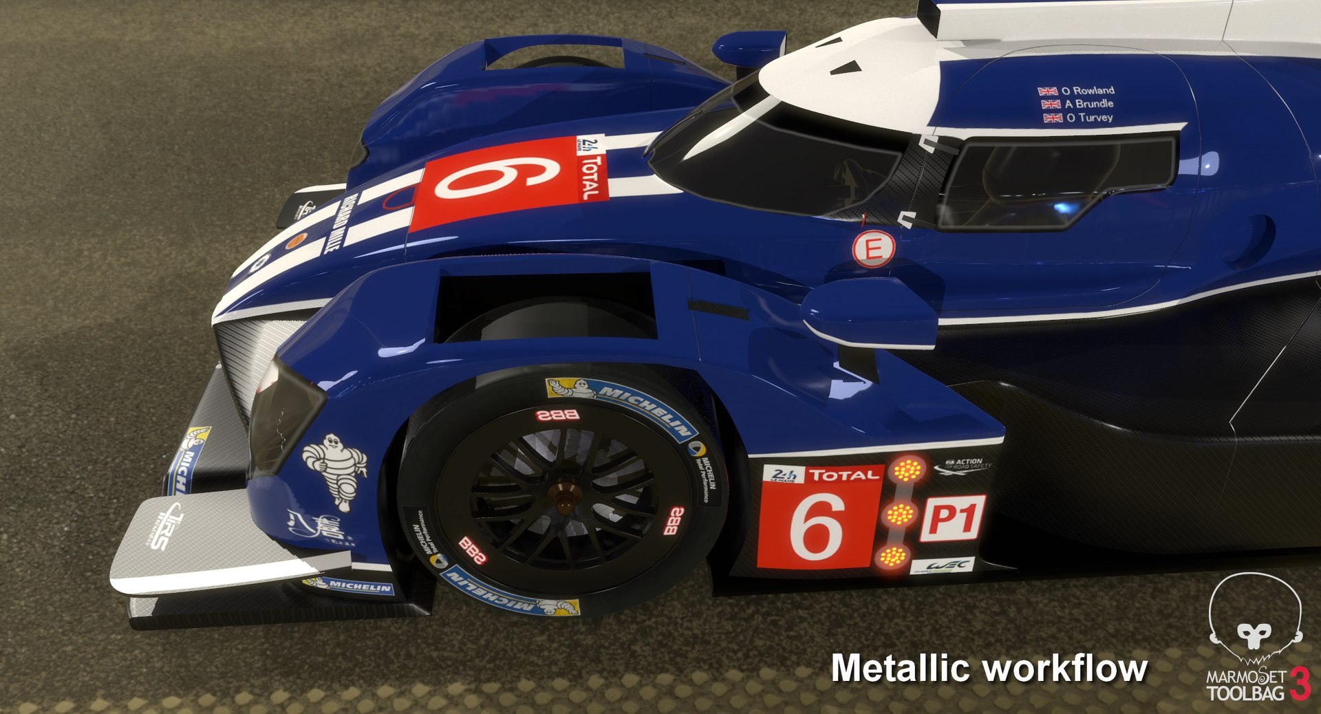 Cefc trsm racing ginetta 3D model - TurboSquid 1345758