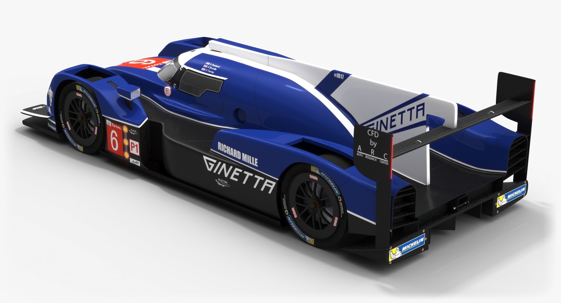Cefc trsm racing ginetta 3D model - TurboSquid 1345758