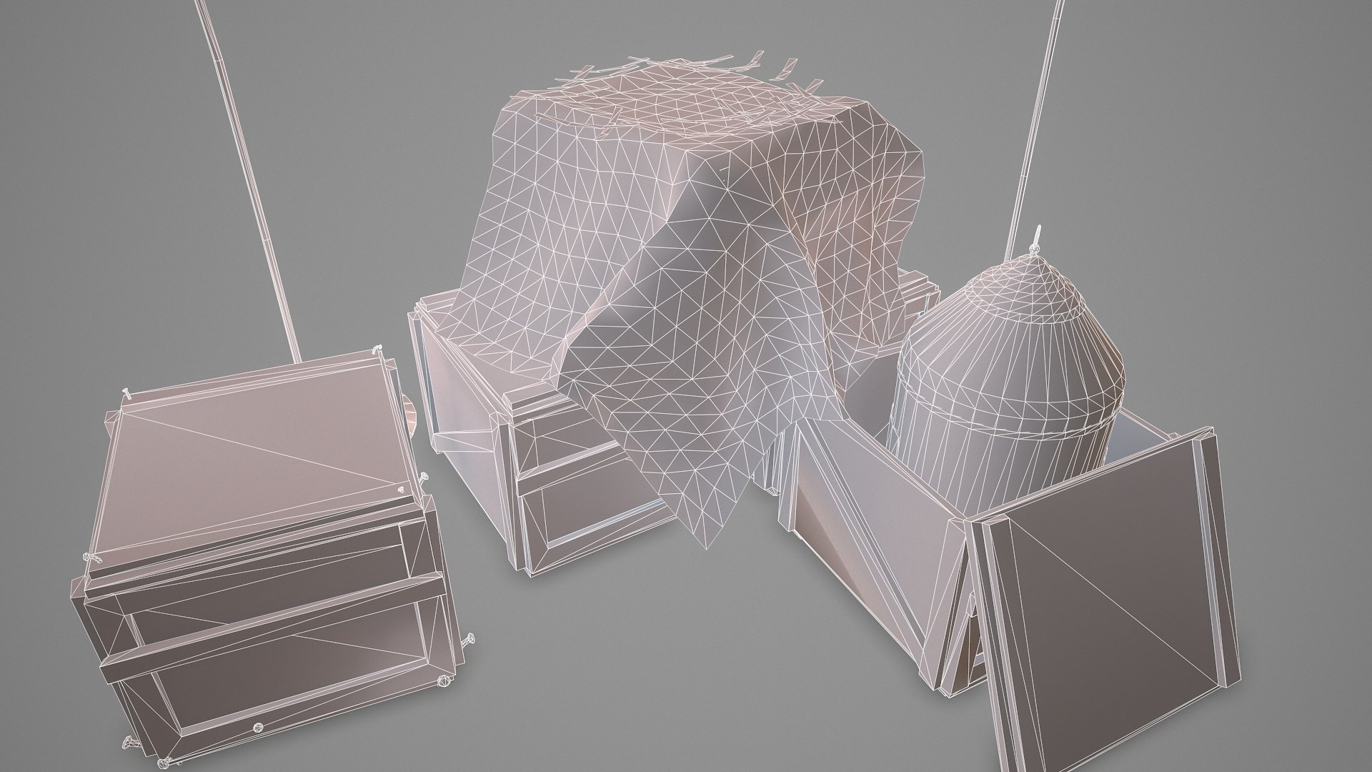 Metal Bird Cage Animated Pbr Low-poly 3D Model - TurboSquid 1720882