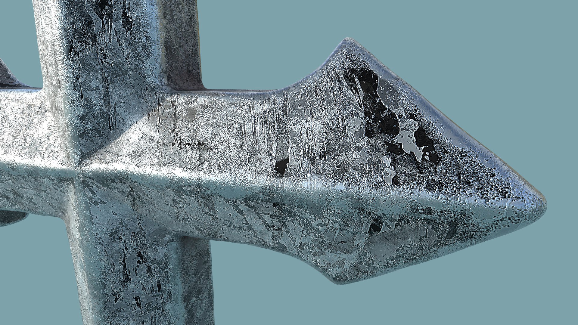 High-Poly Arrow-shaped Cross 3D Model - TurboSquid 2122501