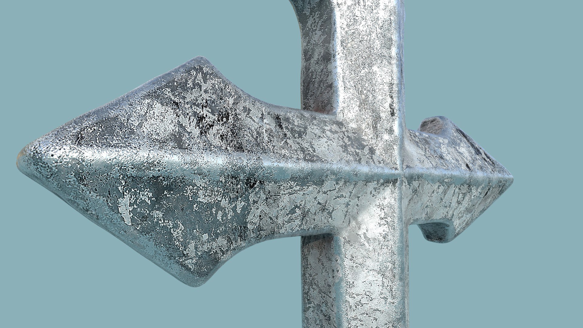 High-Poly Arrow-shaped Cross 3D Model - TurboSquid 2122501