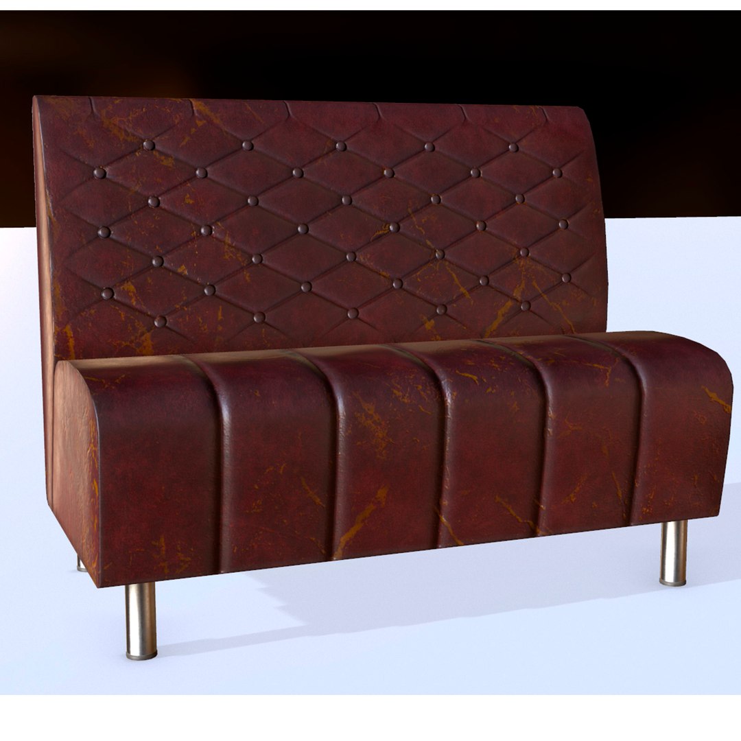 Pbr Fast Food Sofa Model - TurboSquid 1285858