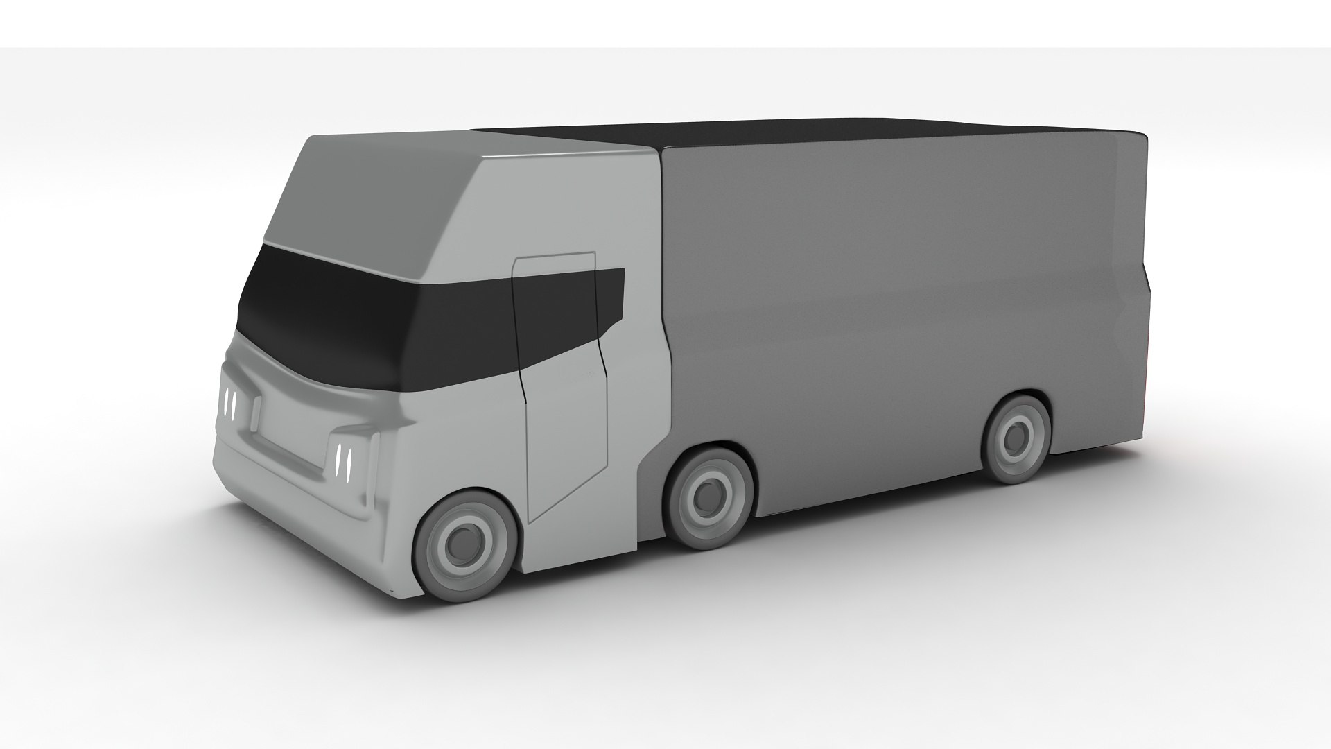 Generic Futuristic Truck 3D Model - TurboSquid 1973455