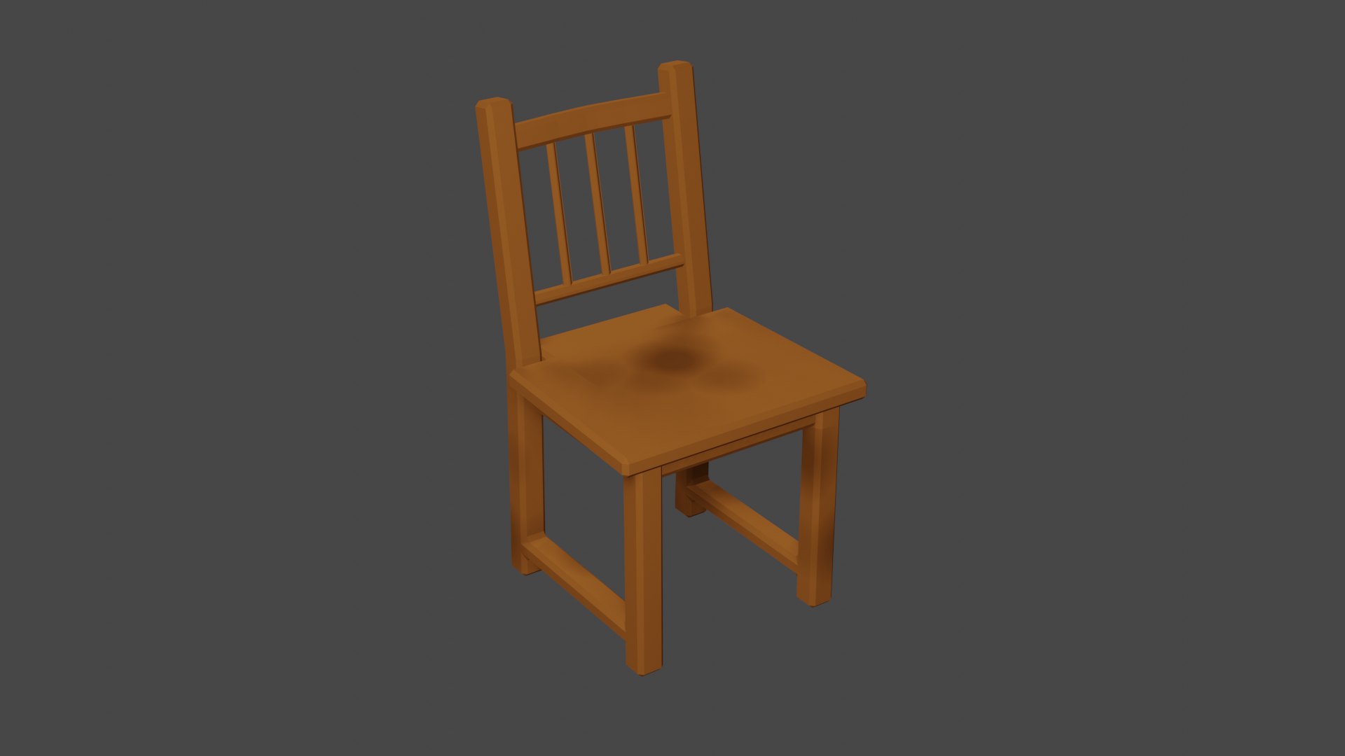 Free Low Poly 3D Chair Model 3D Model - TurboSquid 2189520