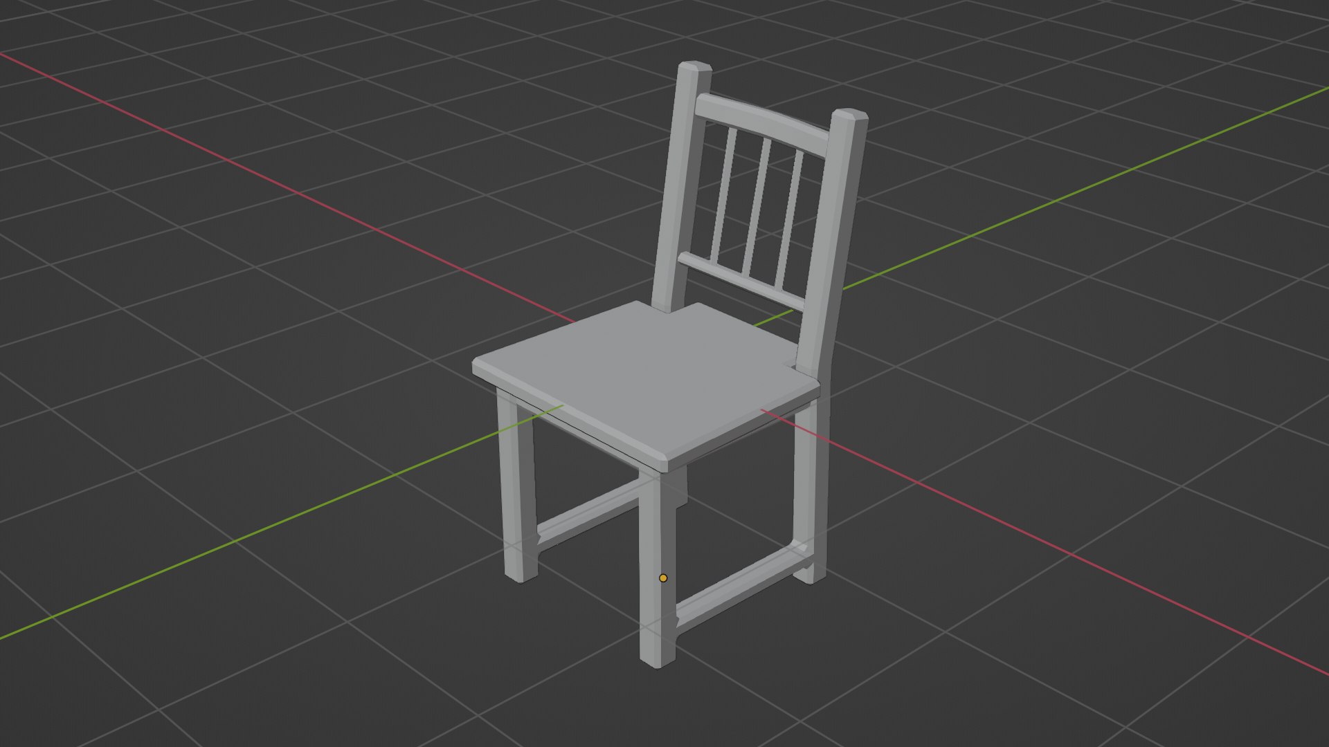 Free Low Poly 3D Chair Model 3D Model - TurboSquid 2189520