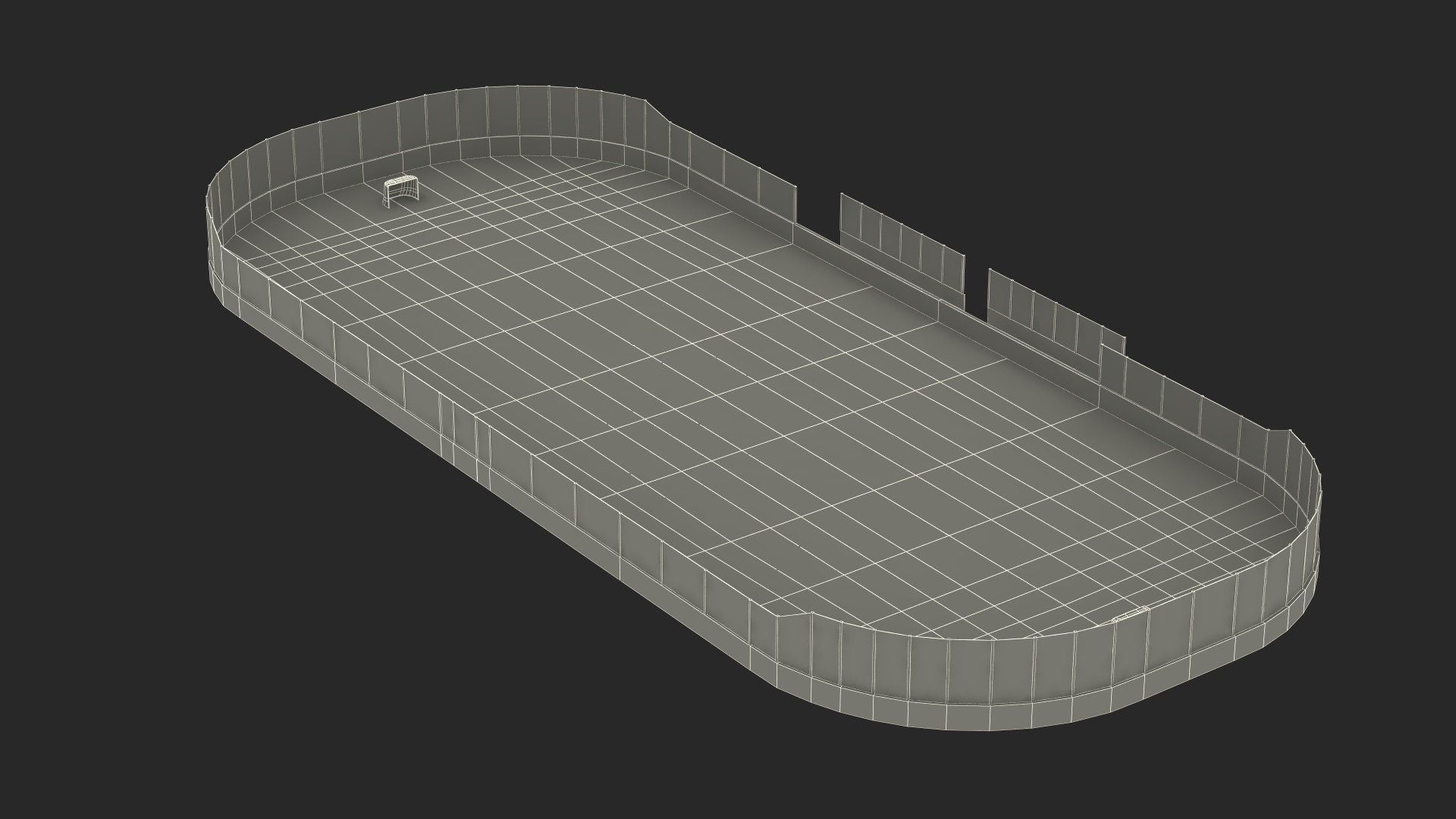 Hockey Rink 3D - TurboSquid 2086629