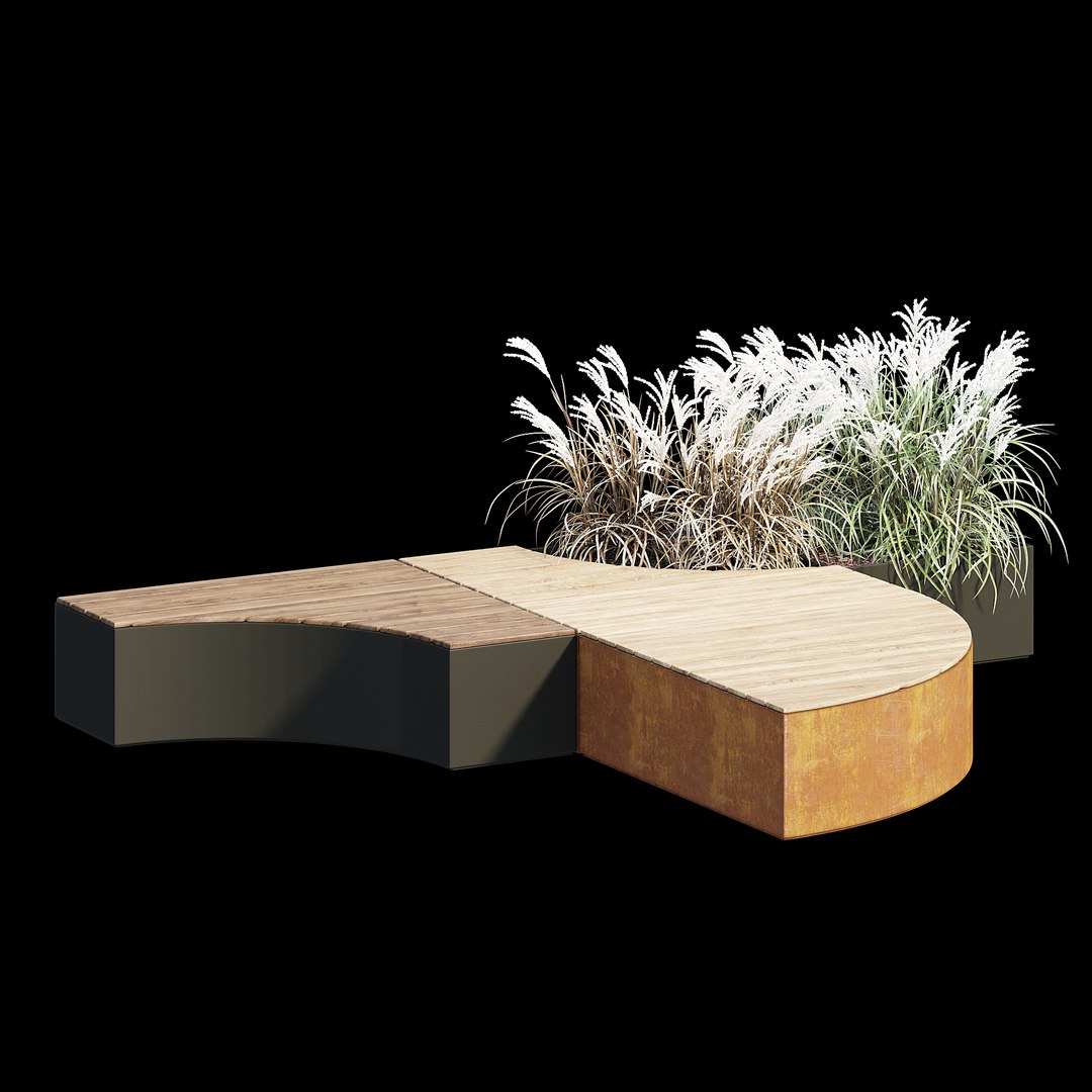 3D Seating Island - TurboSquid 2076568