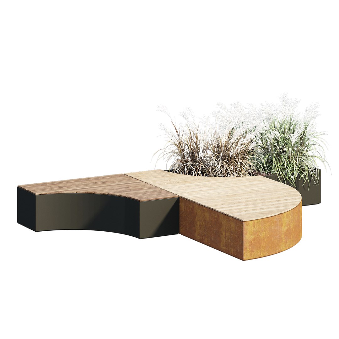 3D Seating Island - TurboSquid 2076568