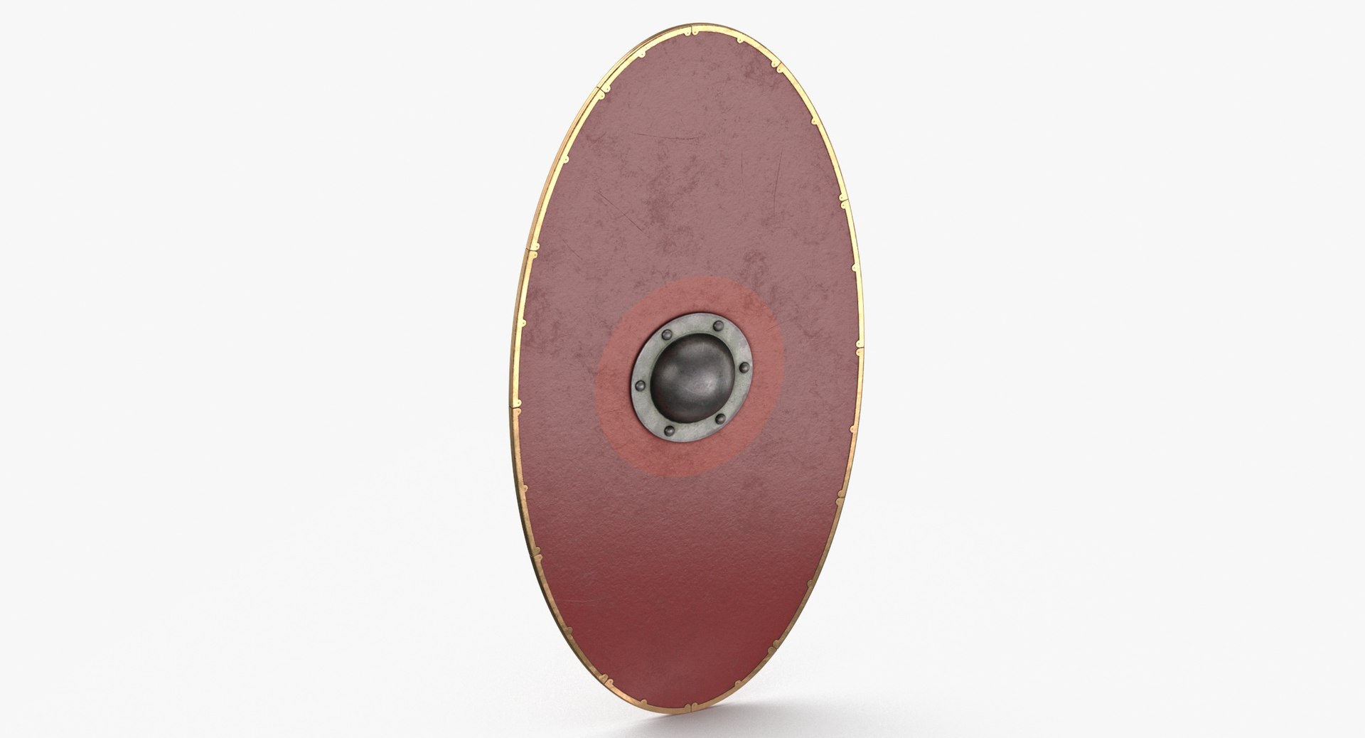 3D Roman Round Shield 03 Model - TurboSquid 2187809