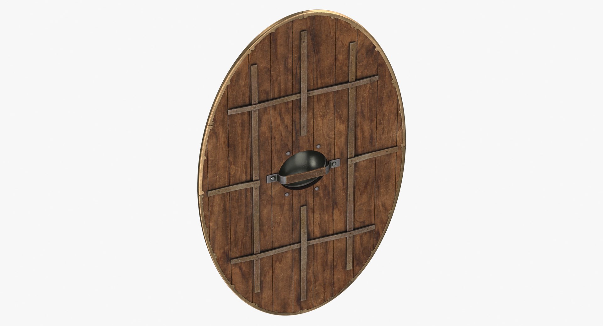 3D Roman Round Shield 03 Model - TurboSquid 2187809