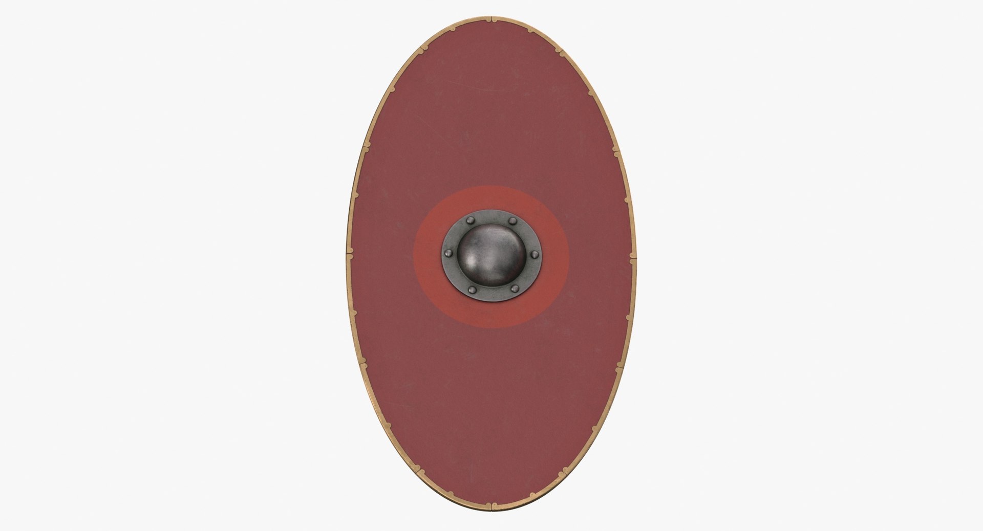 3D Roman Round Shield 03 Model - TurboSquid 2187809