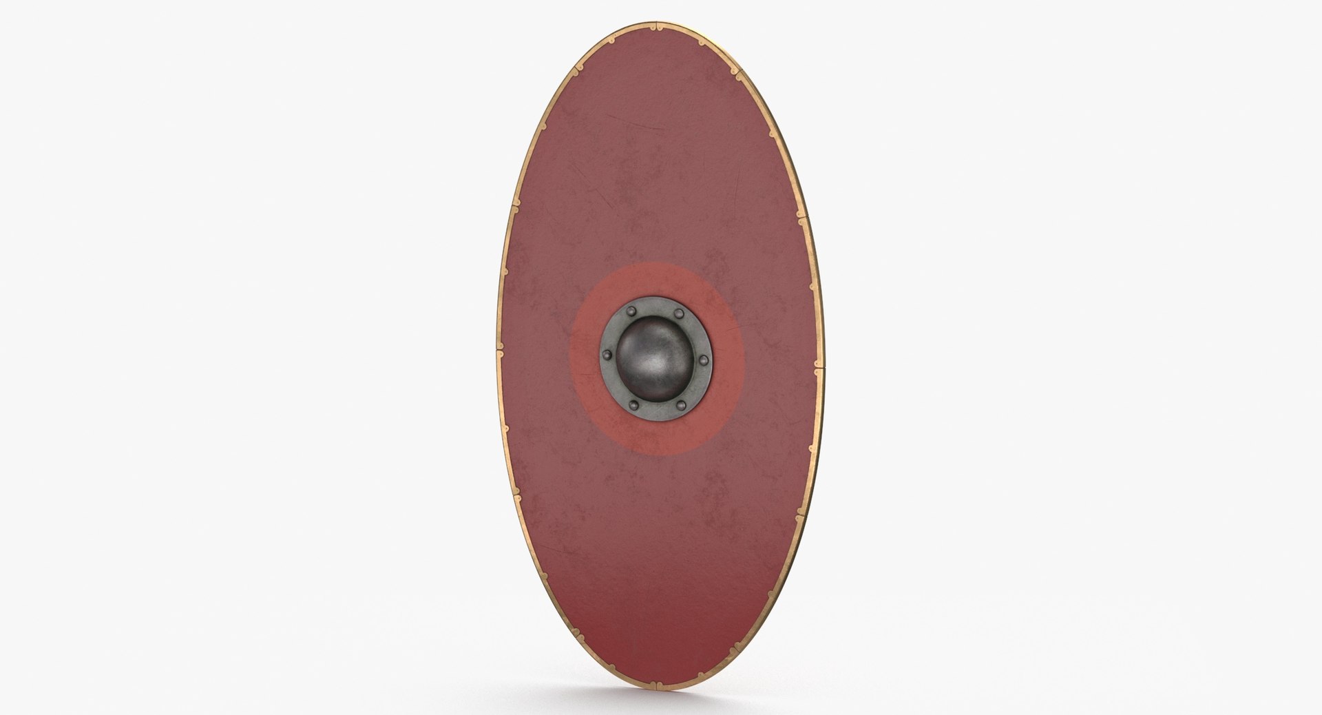 3D Roman Round Shield 03 Model - TurboSquid 2187809