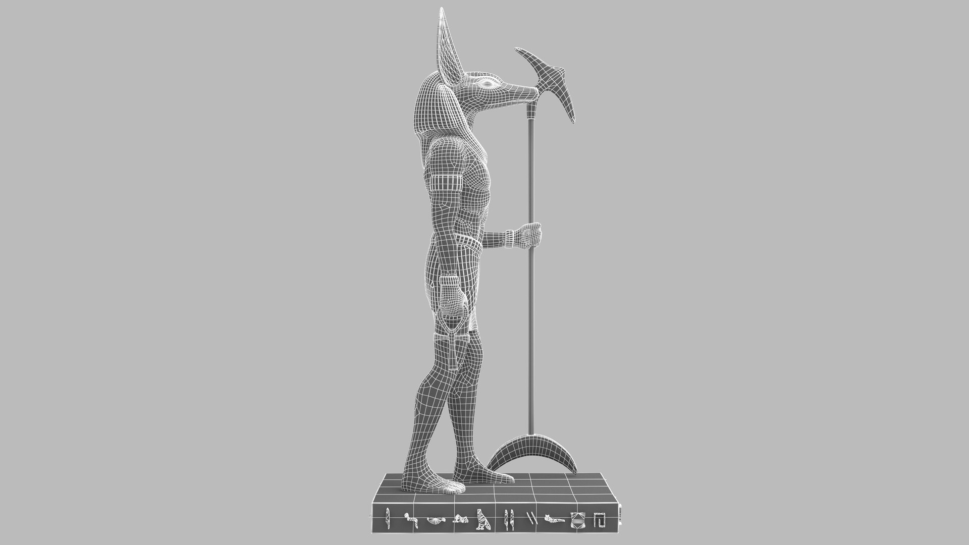 Ancient Egyptian God Anubis 3D model - TurboSquid 1970546