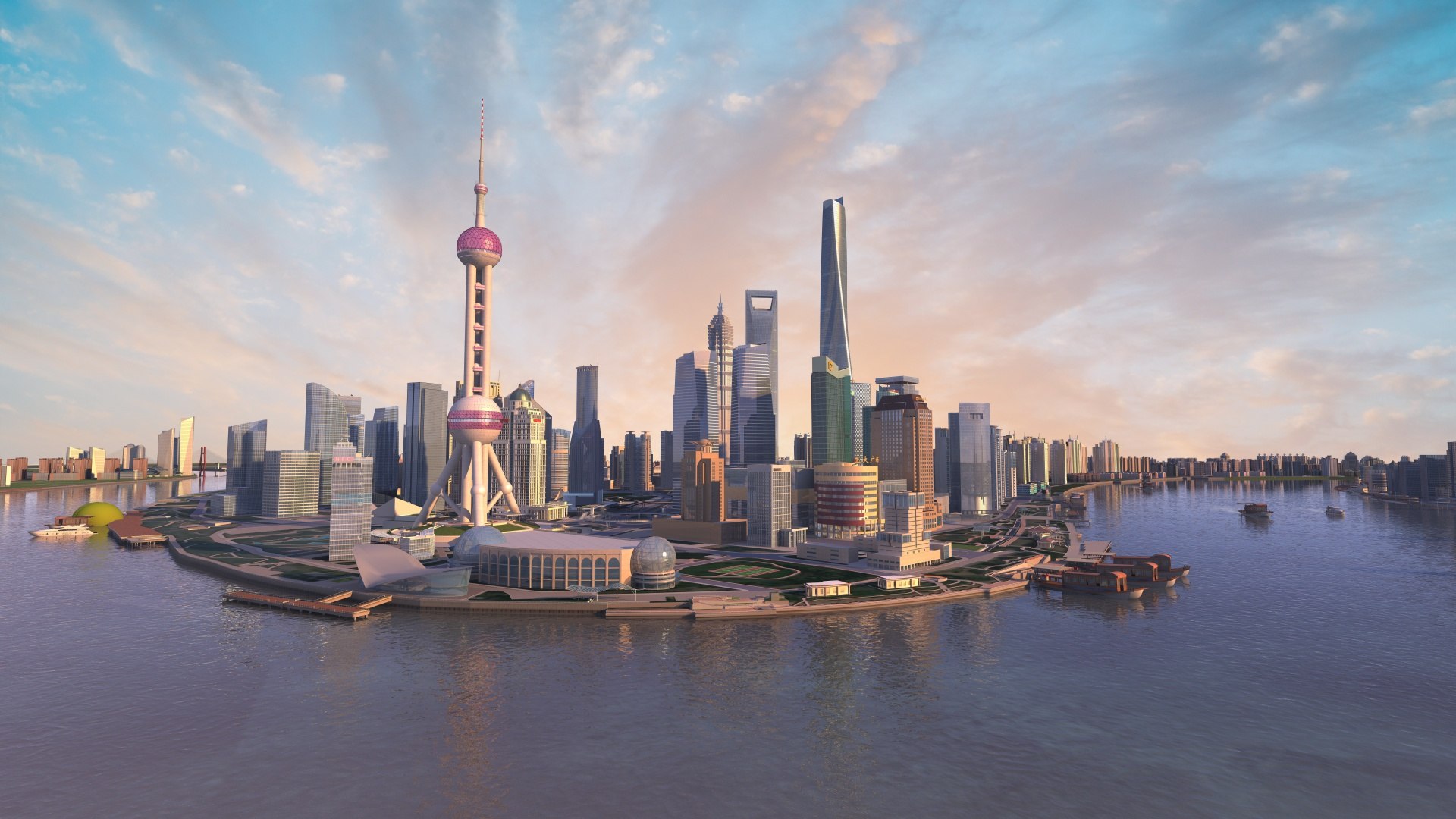 Shanghai Model - TurboSquid 1867979